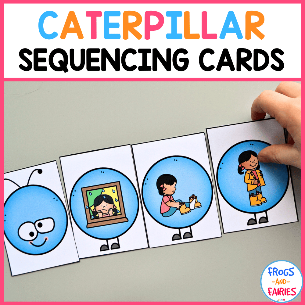 Caterpillar Sequencing Cards