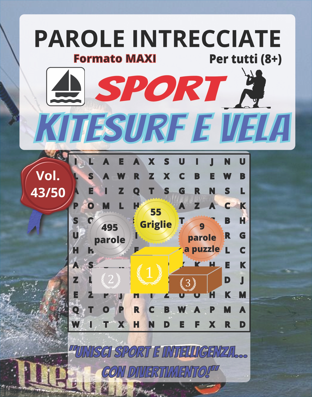 Kitesurf e Vela: Parole Intrecciate (Sport) per tutti (8 ) anni ...