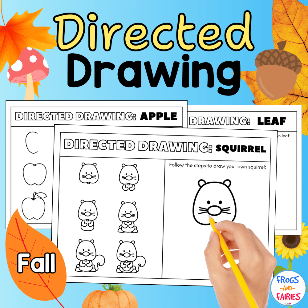 Fall/Autumn Directed Drawings