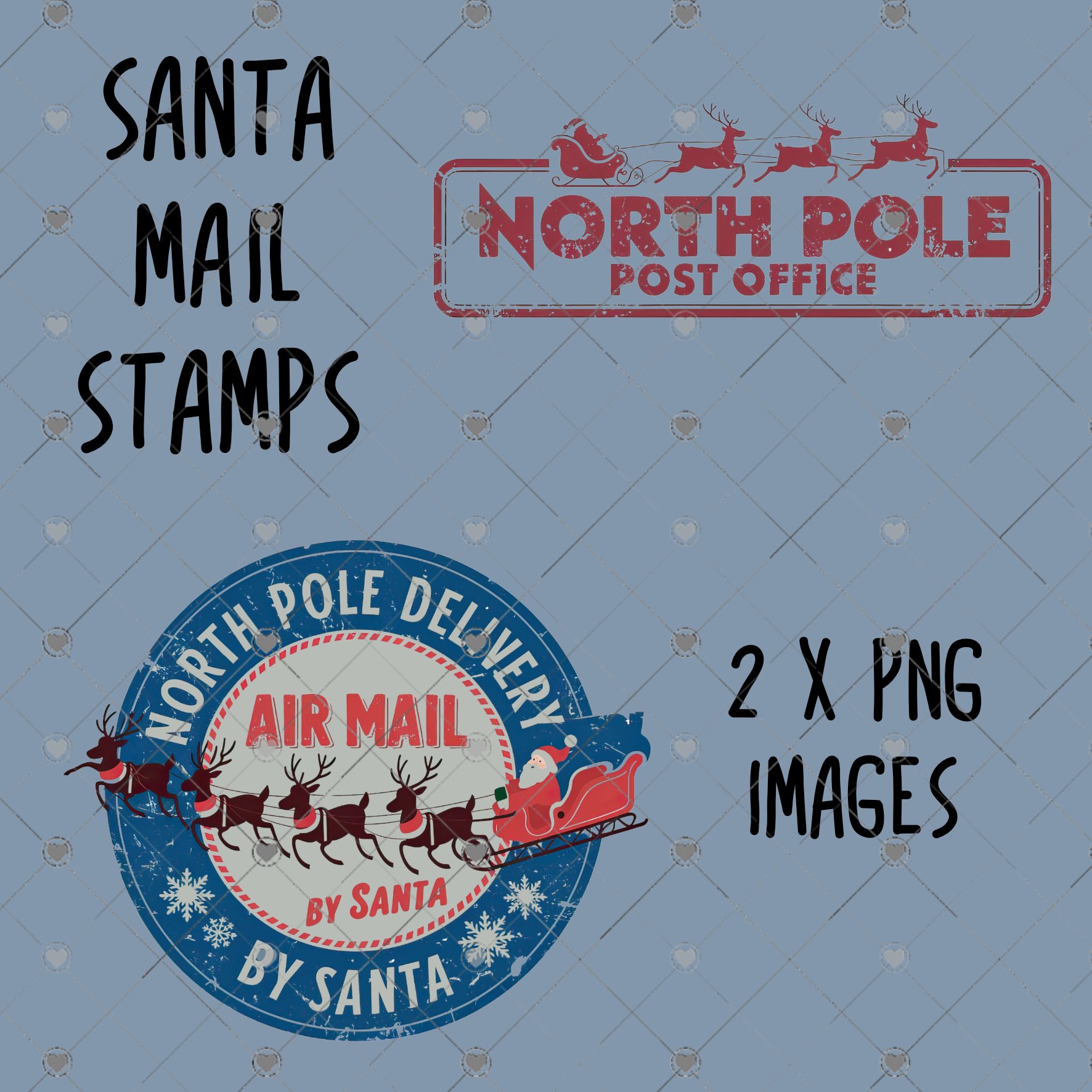 Santa Mail Stamps - Payhip
