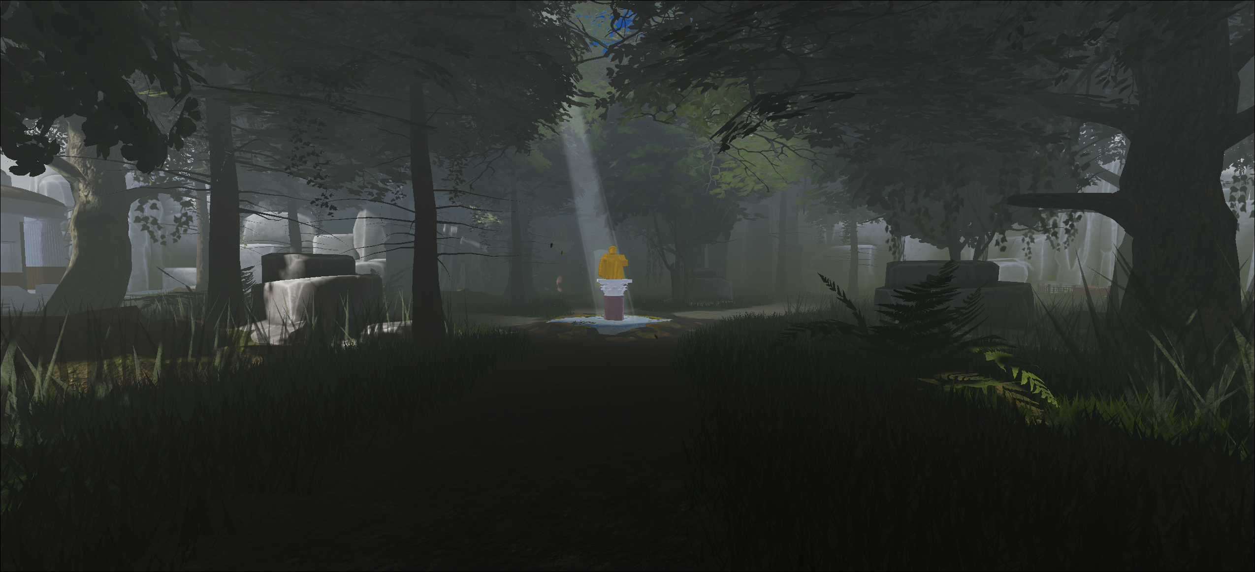 Roblox Mysterious Forest Roman Ruins Map