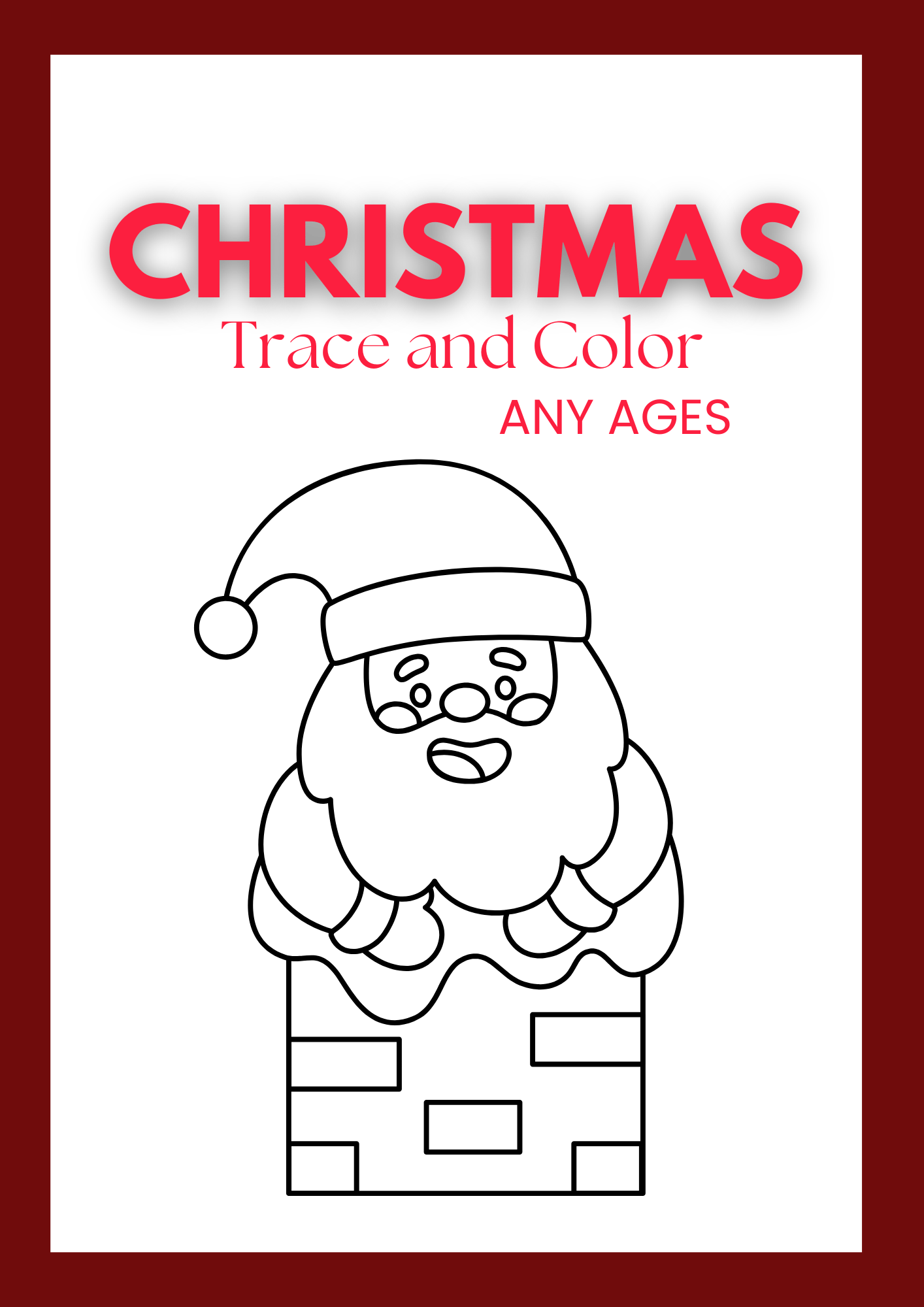 Christmas Trace & Color Activity Book – Fun for All Ages! - Payhip
