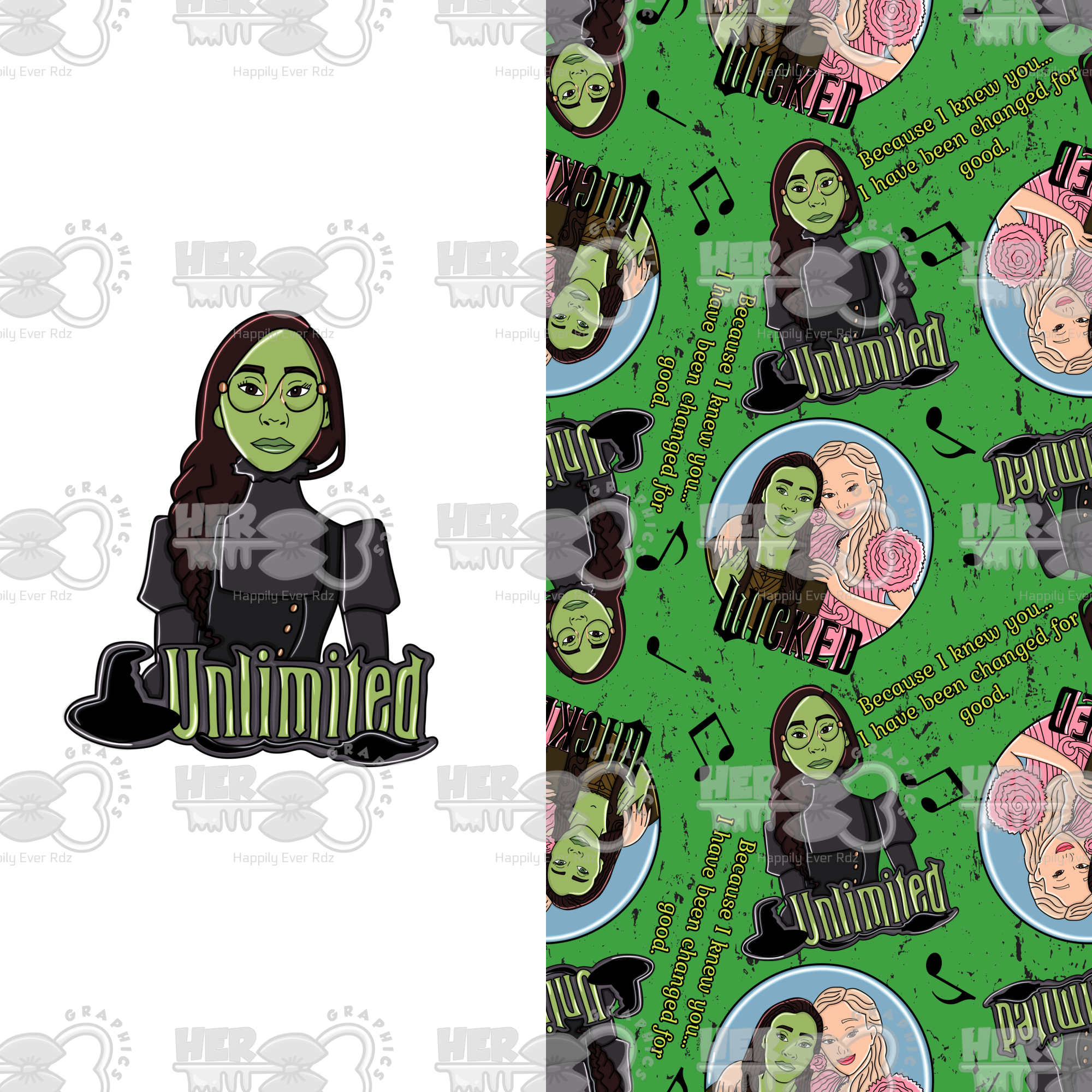 Wicked Elphaba PNG - Payhip