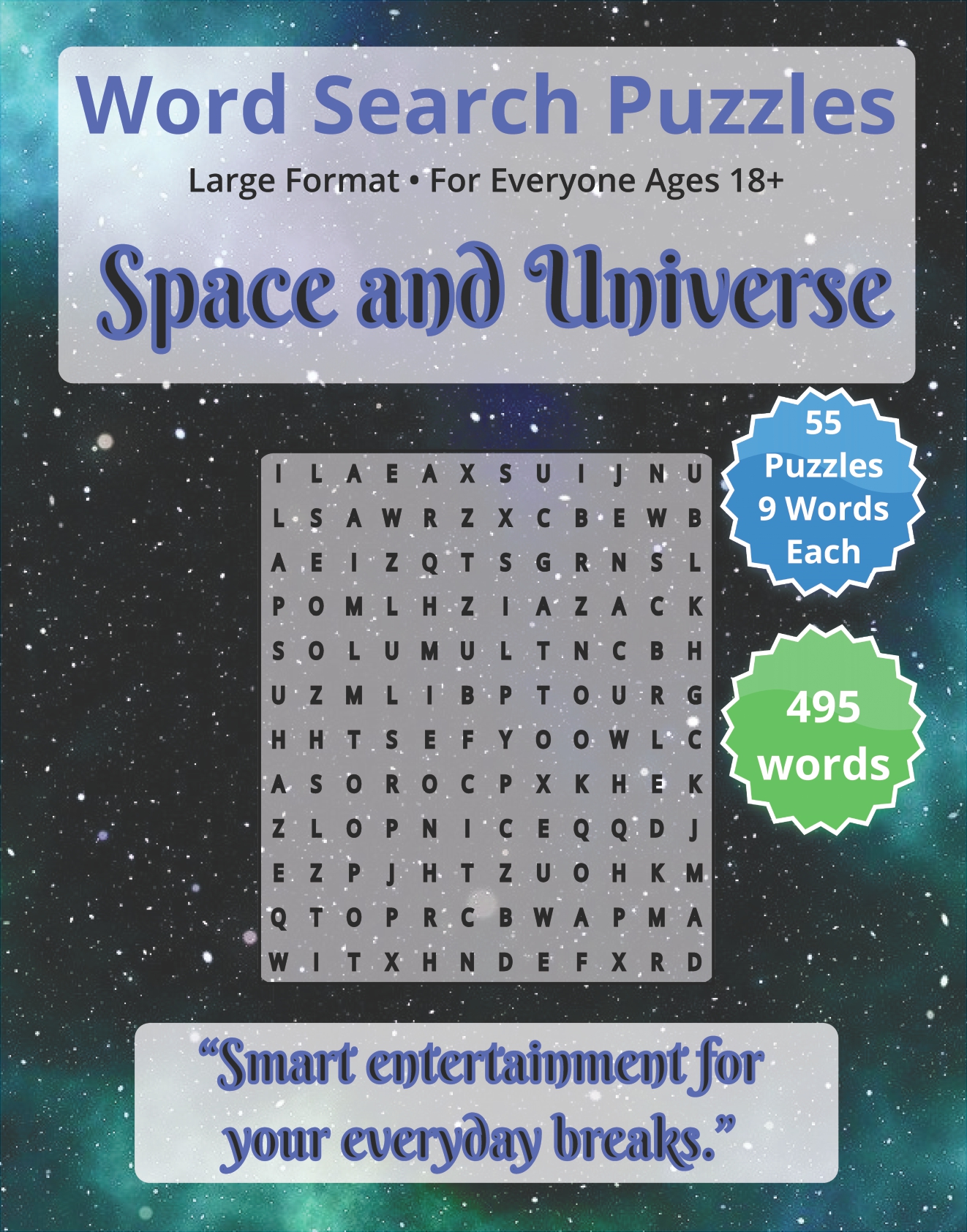 Space and Universe: Word Search Puzzles for Everyone Ages 18 - Payhip