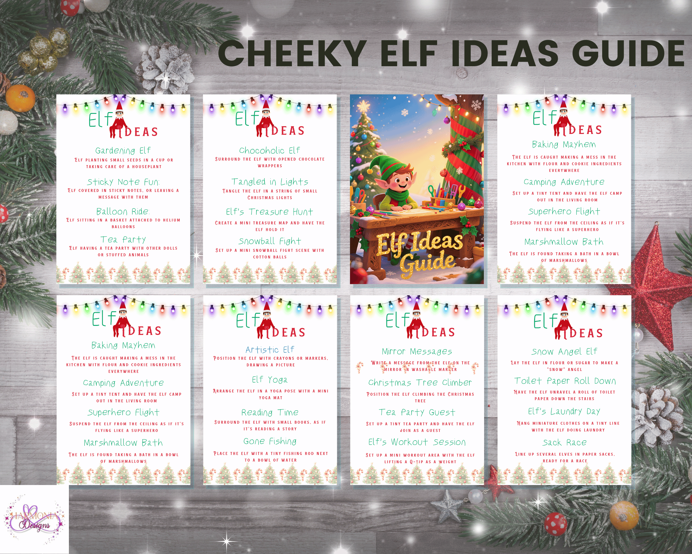 Elf Ideas Pack – Canva Template (PLR License)