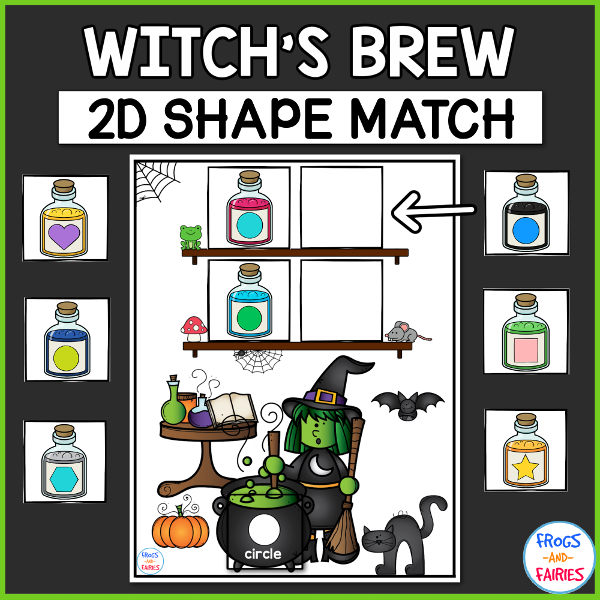 Witch’s Brew 2D Shape Match