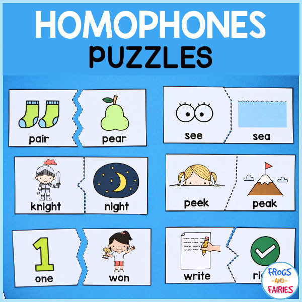 Homophones Puzzles