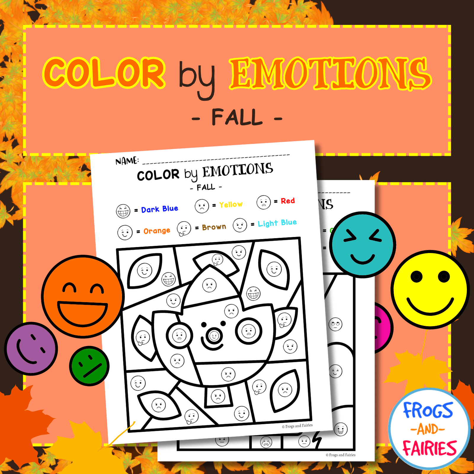 Fall Color by Code – Emotions