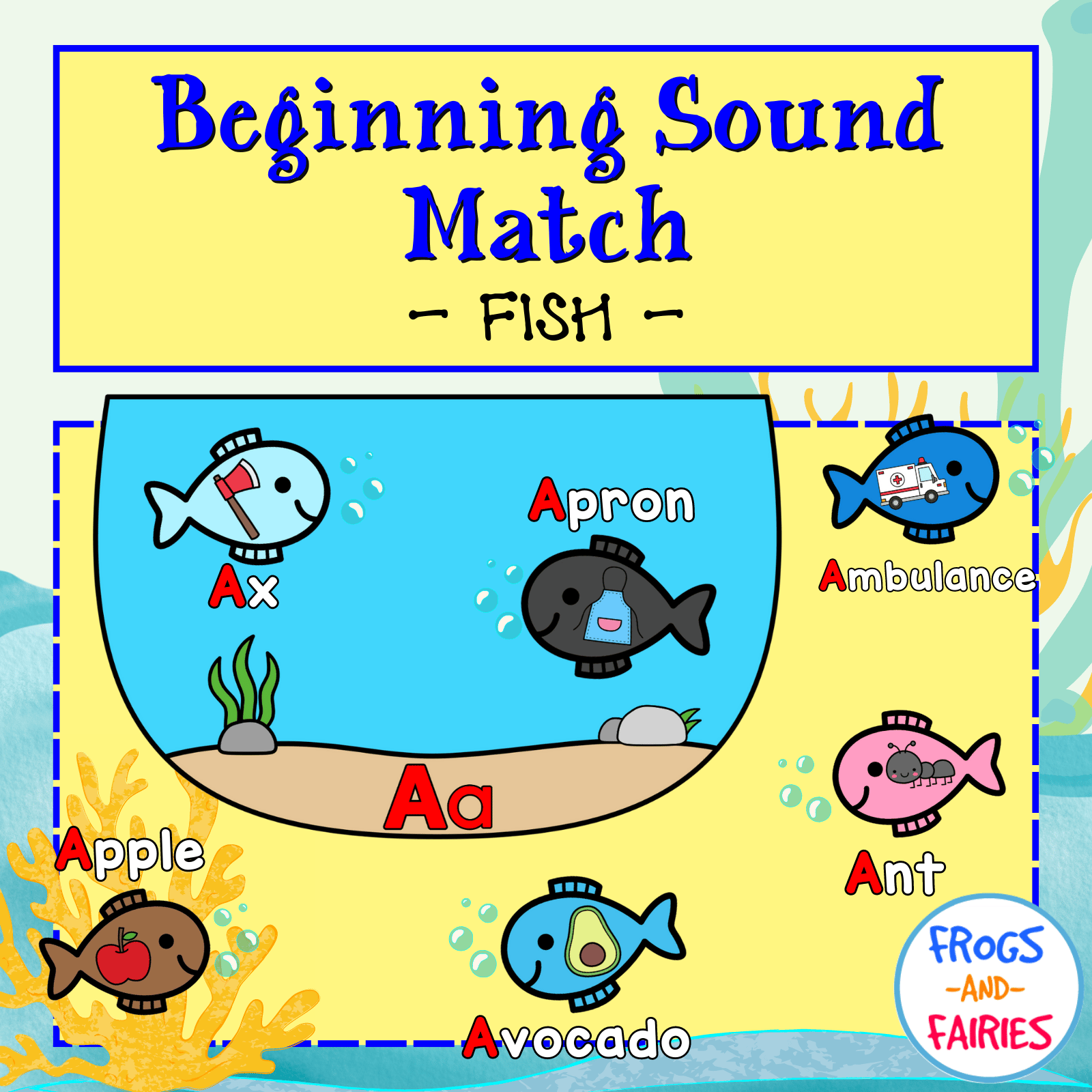 Fish Beginning Sound Match