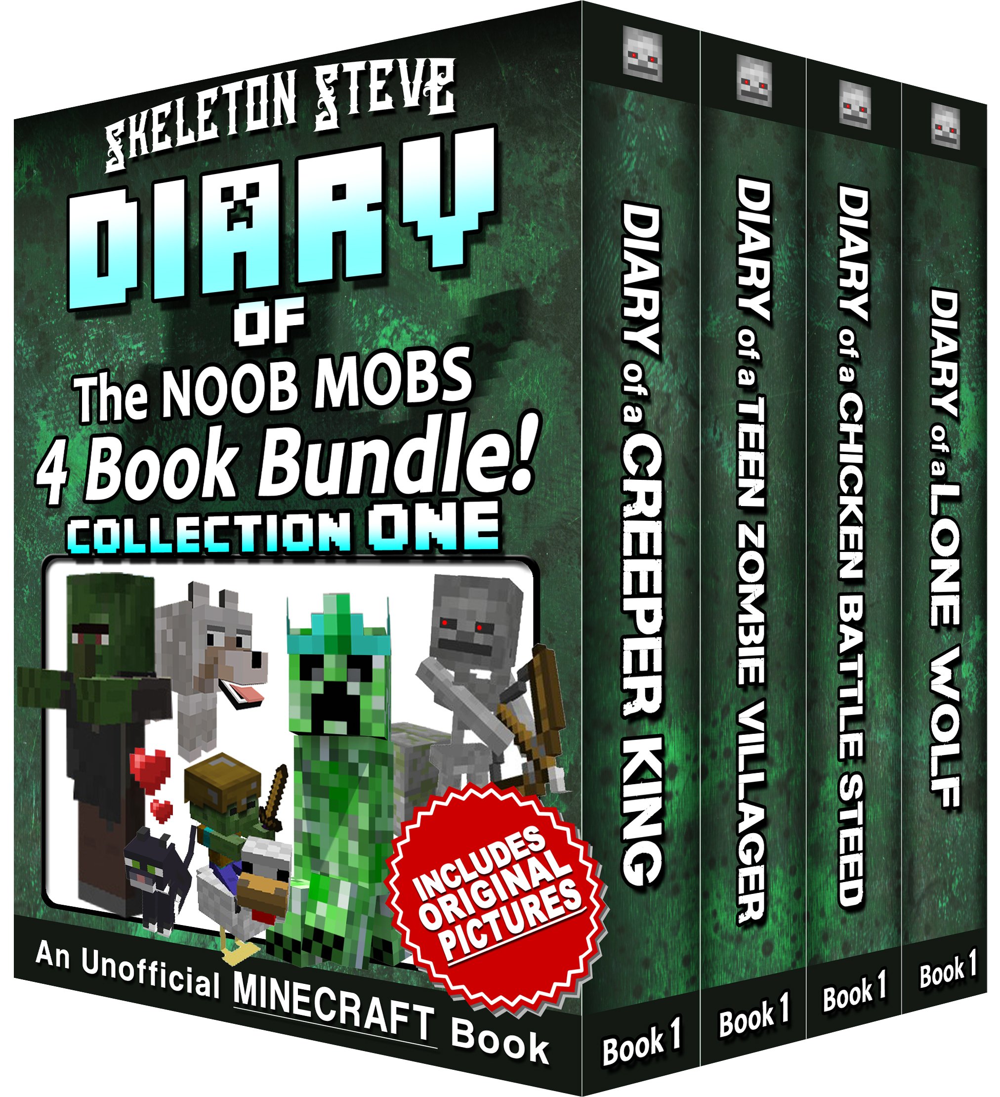 Diary of the Noob Mobs Sampler Collection 1 - Unofficial Minecraft ...
