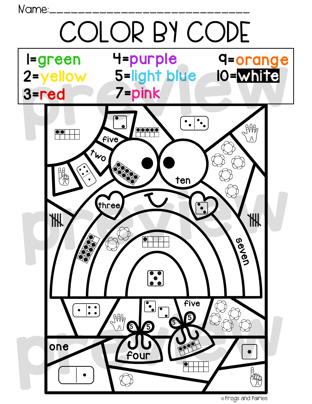 Spring-Themed Color by Number Worksheets: Fun Math Practice for Early ...