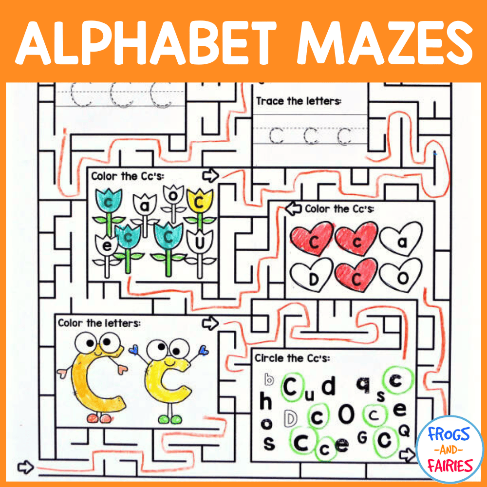 Alphabet Mazes A-Z