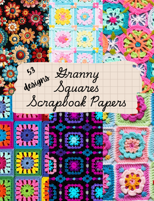 Autographed Author Copy of Granny Squares Scrapbook Papers - Payhip
