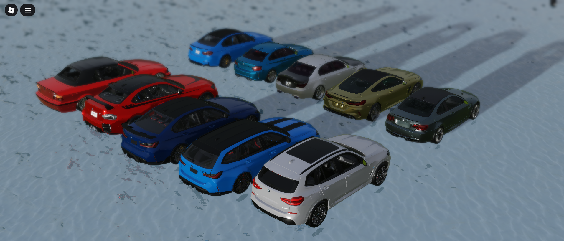 Roblox BMW Vehicle Pack – 10 High-Quality Working Cars Collection