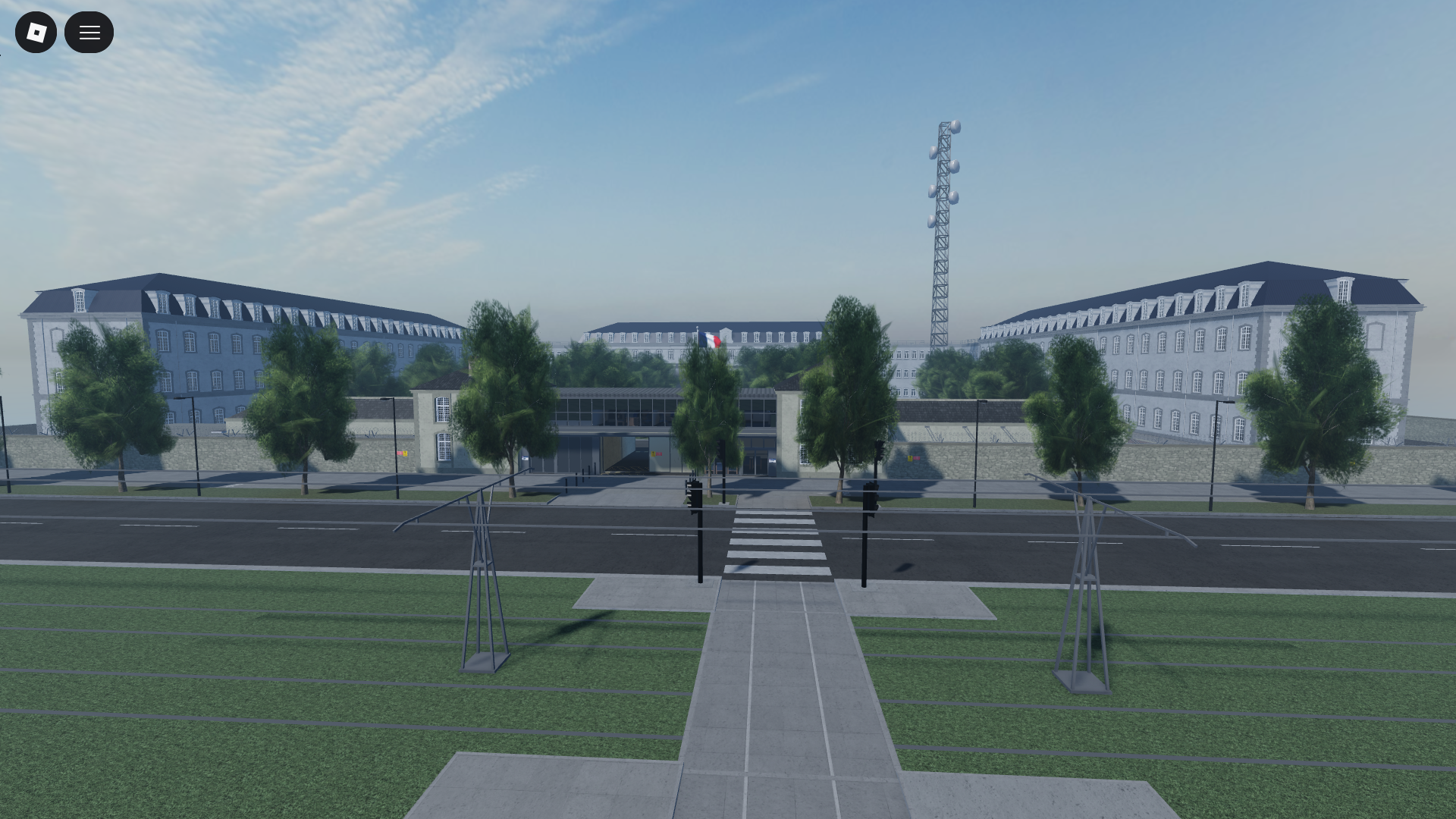 Boulevard Paris France Map – Roblox Government & Office Environment