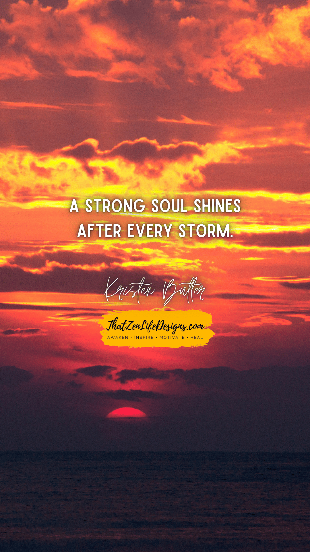 34. A Strong Soul.. | Phone Wallpaper | Digital Download