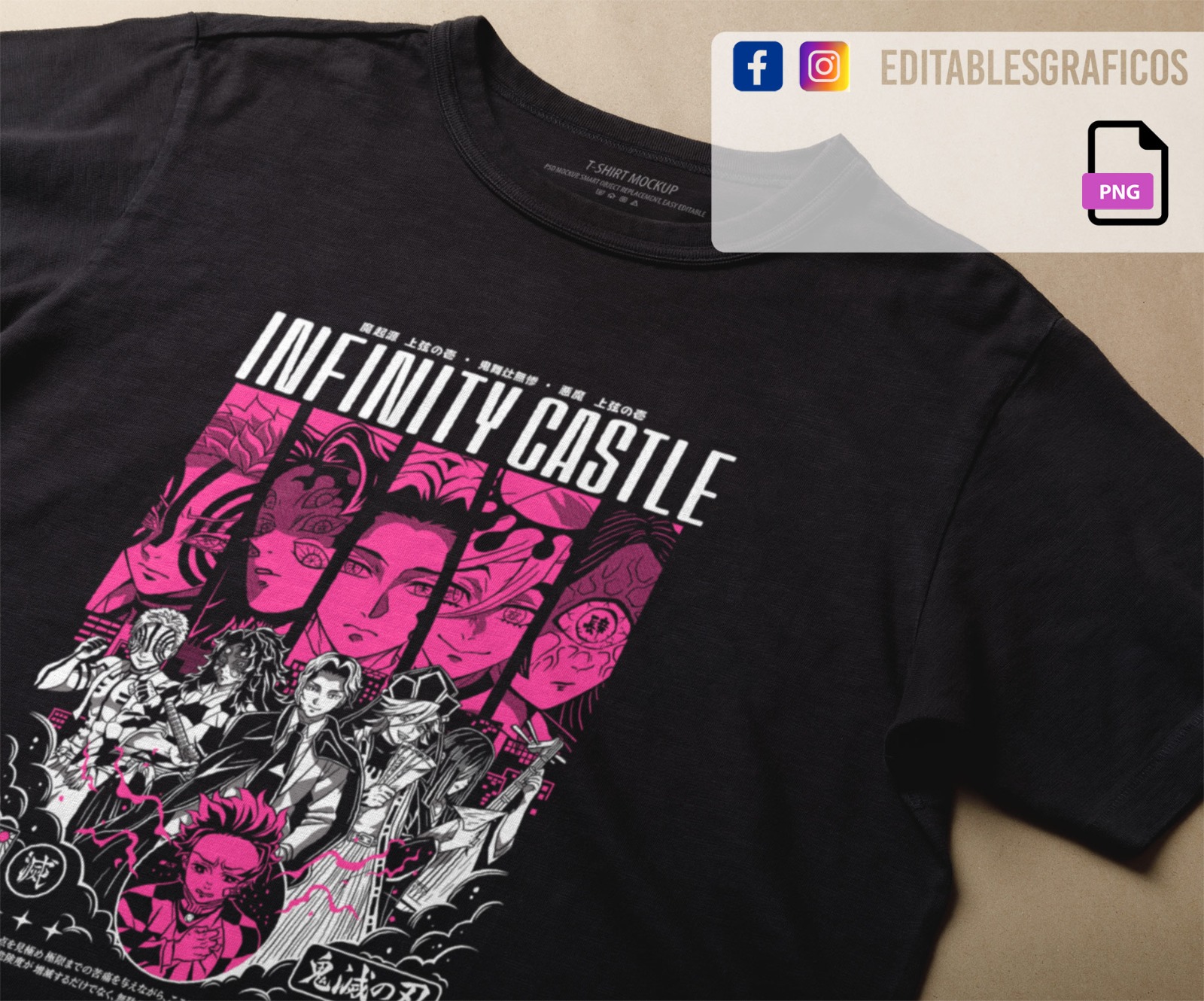 Editables Graficos - DEMON SLAYER - Payhip