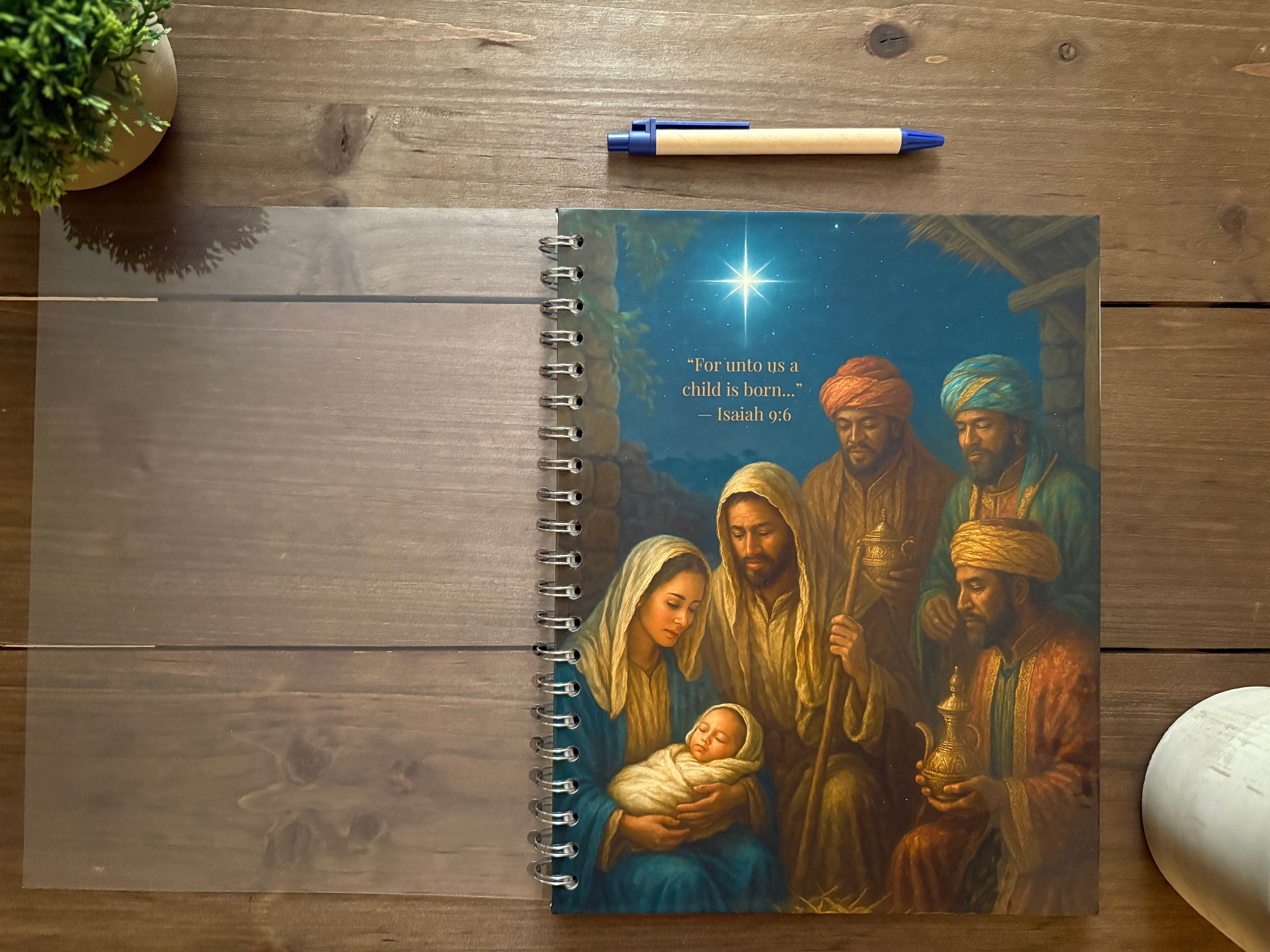 A Child Is Born – Nativity Scripture Journal (8.5 x 11) - Payhip