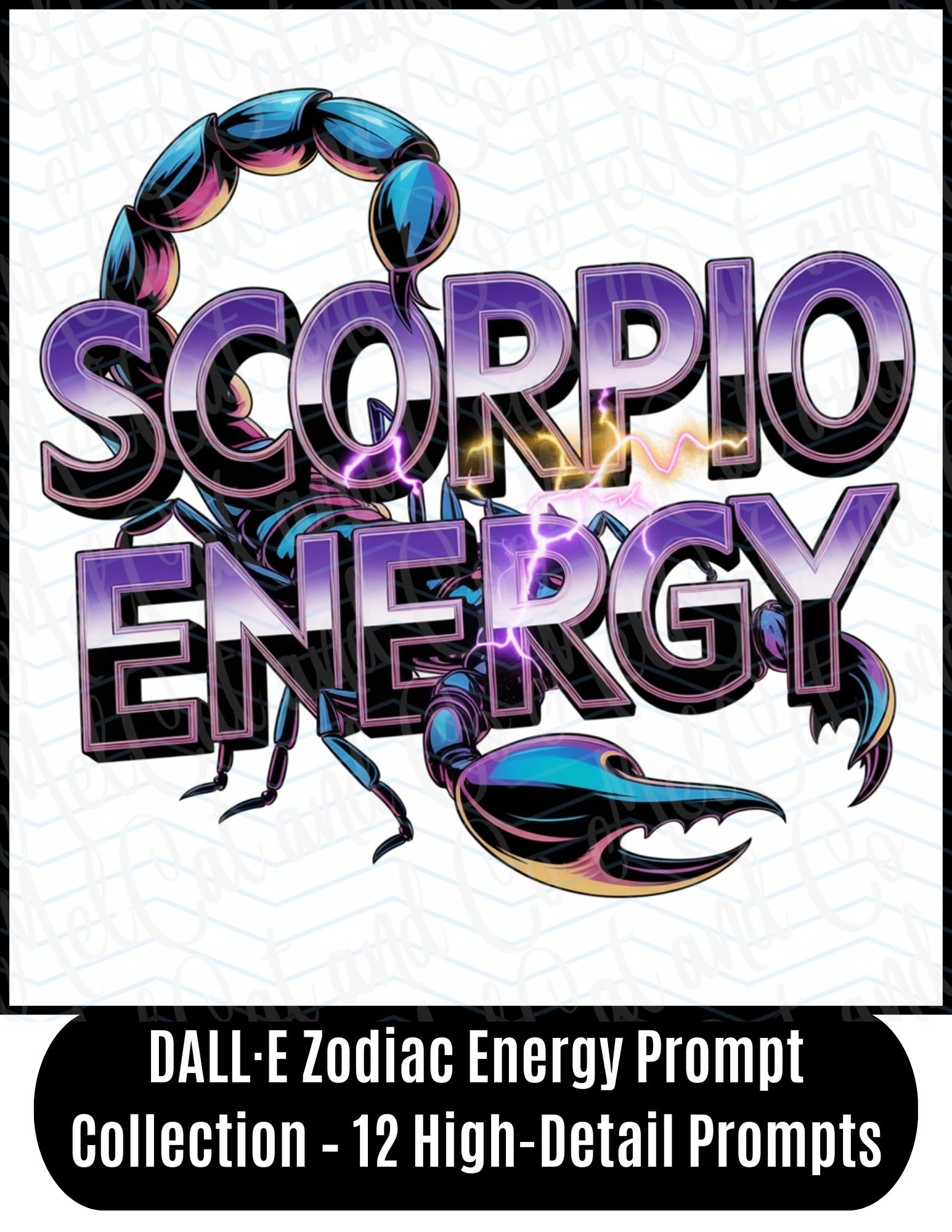 DALL·E Zodiac Energy Prompt Collection – 12 High-Detail Prompts - Payhip