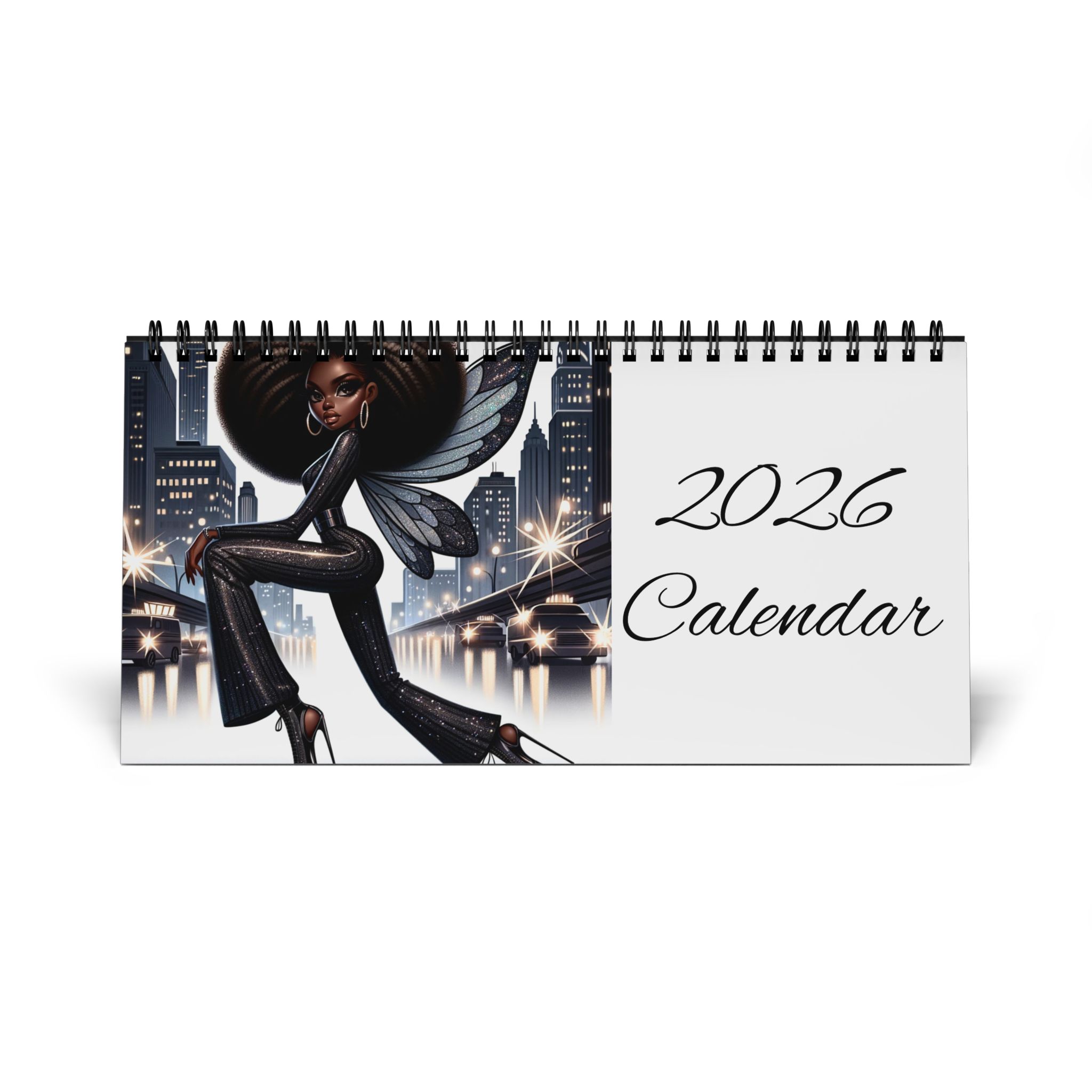 2026 Boss Butterflies Desktop Calendar 4 x 8 in - Payhip