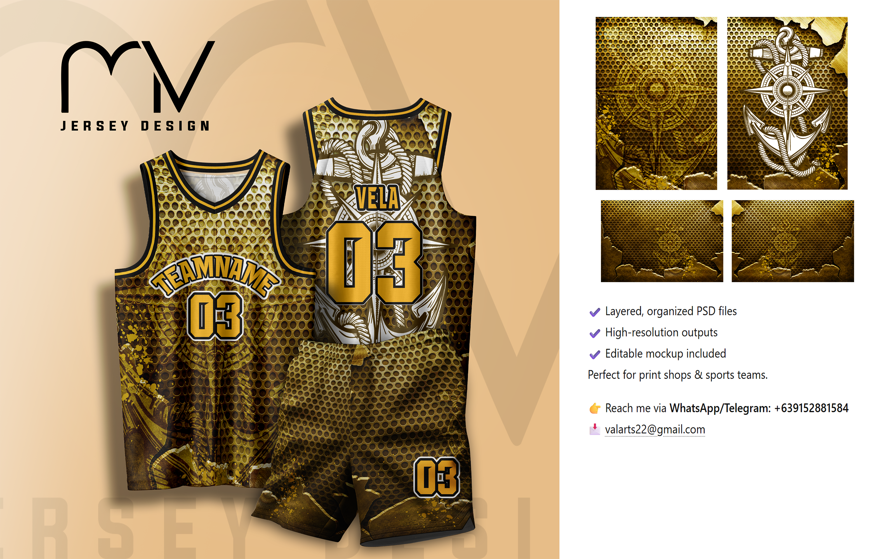 03 GOLD JERSEY DESIGN - Payhip
