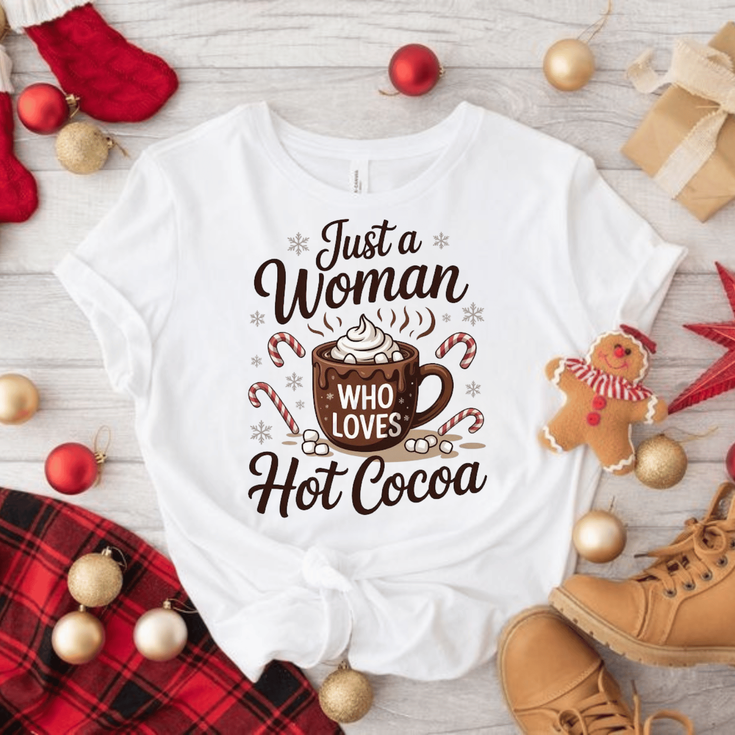 A Woman Who Loves Hot Cocoa Clipart (2) - Payhip