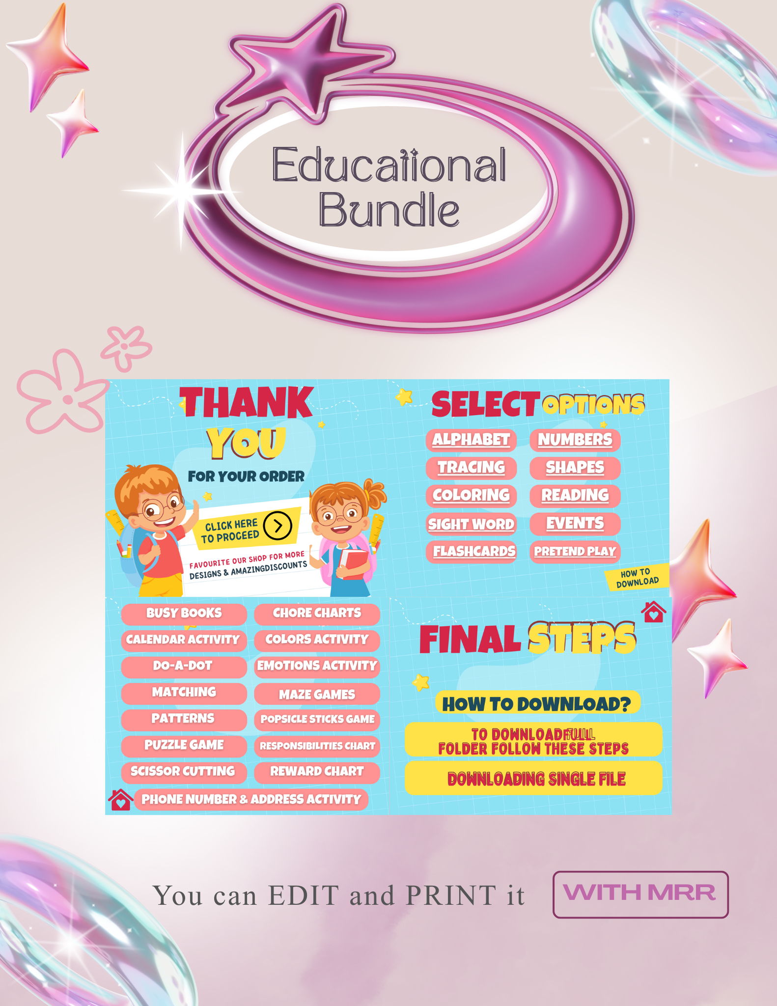 Educational Bundle for Kids