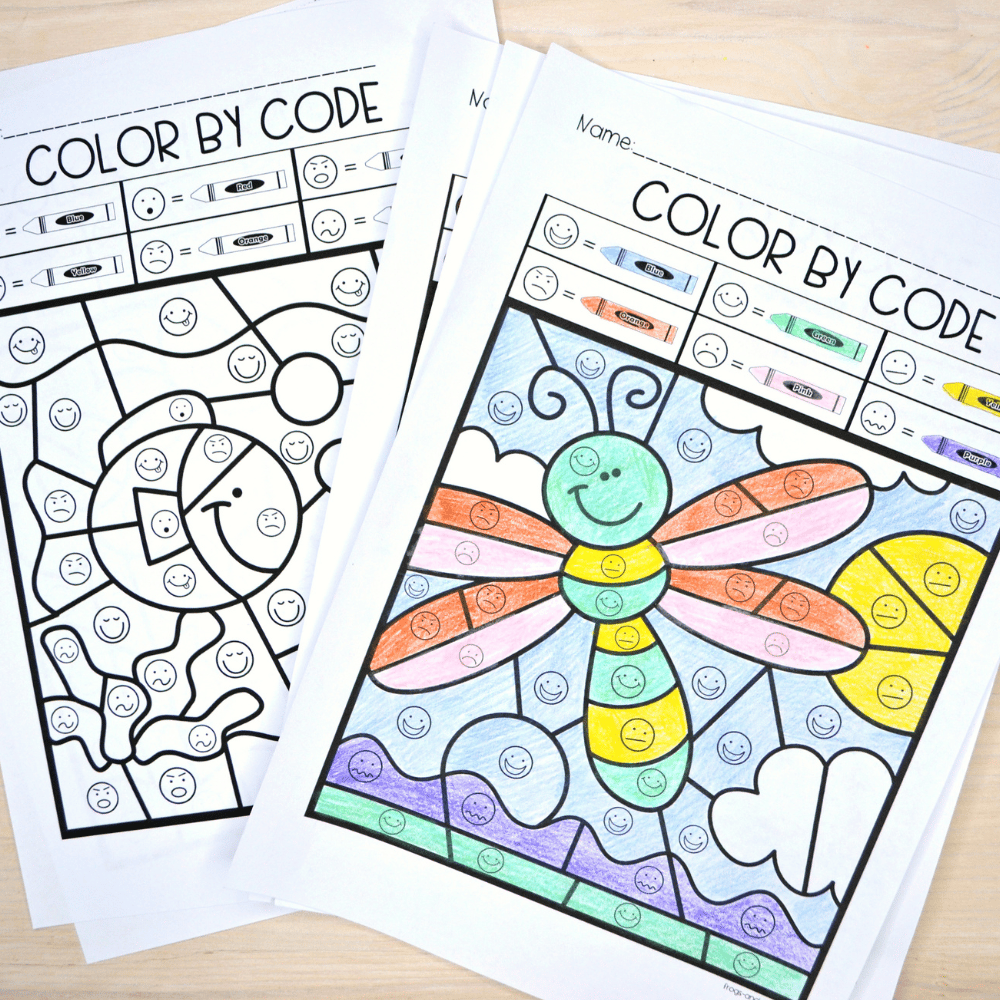 Color by Code – Emotions
