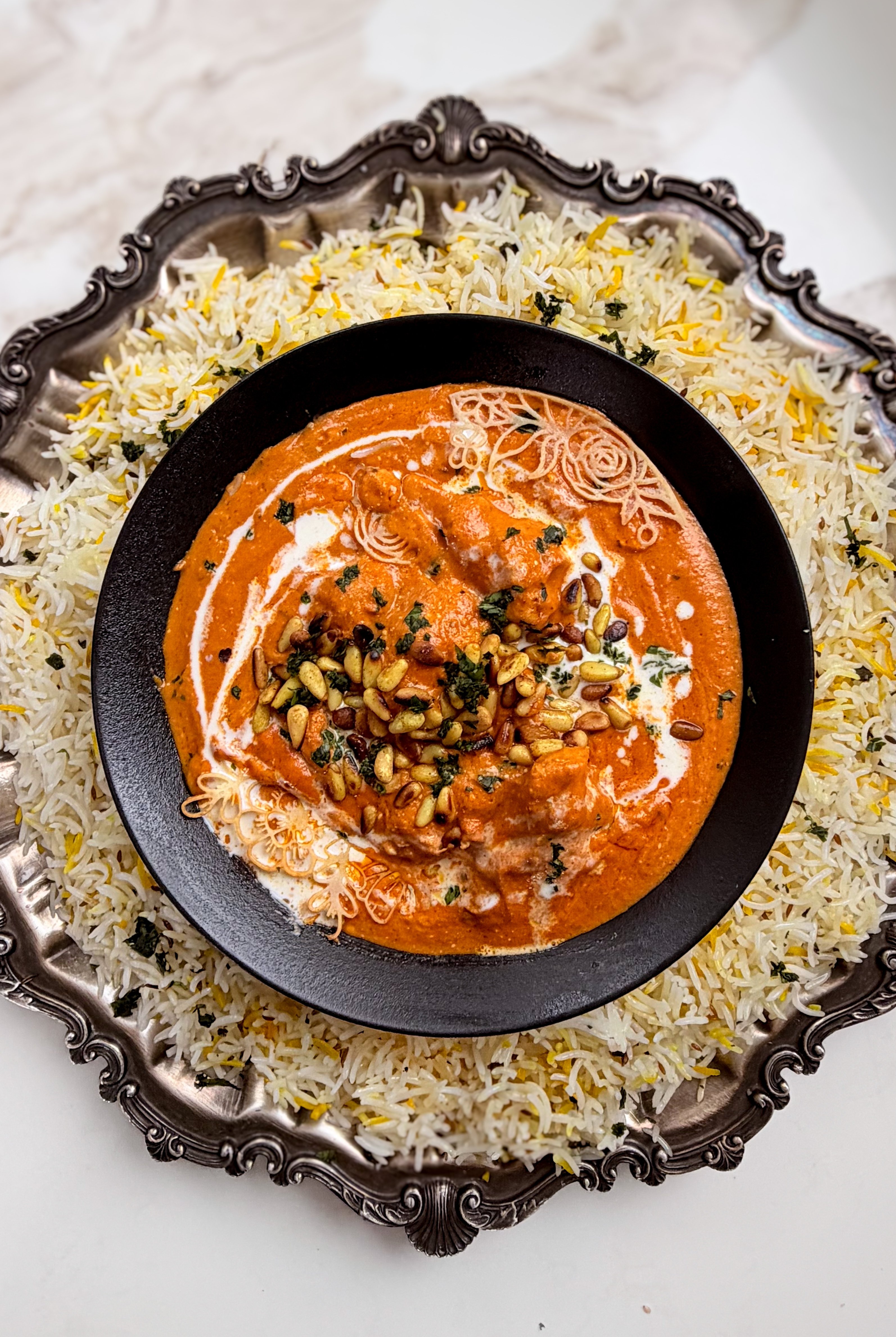 Butter Chicken • Persian Saffron Sweetness • Healthy Treats