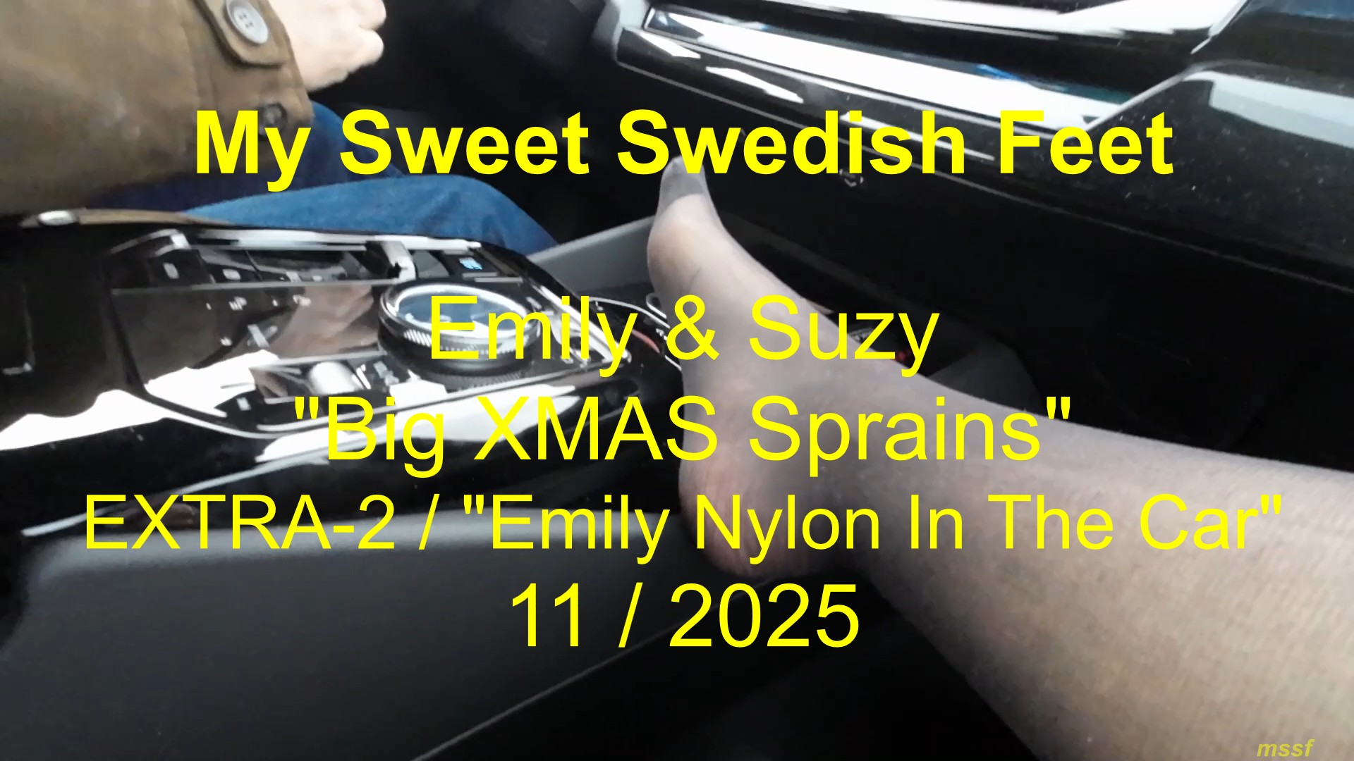 2025-12-27 Emily & Suzy - Big XMAS sprains - EXTRA-2 / "Emily Nylon In ...
