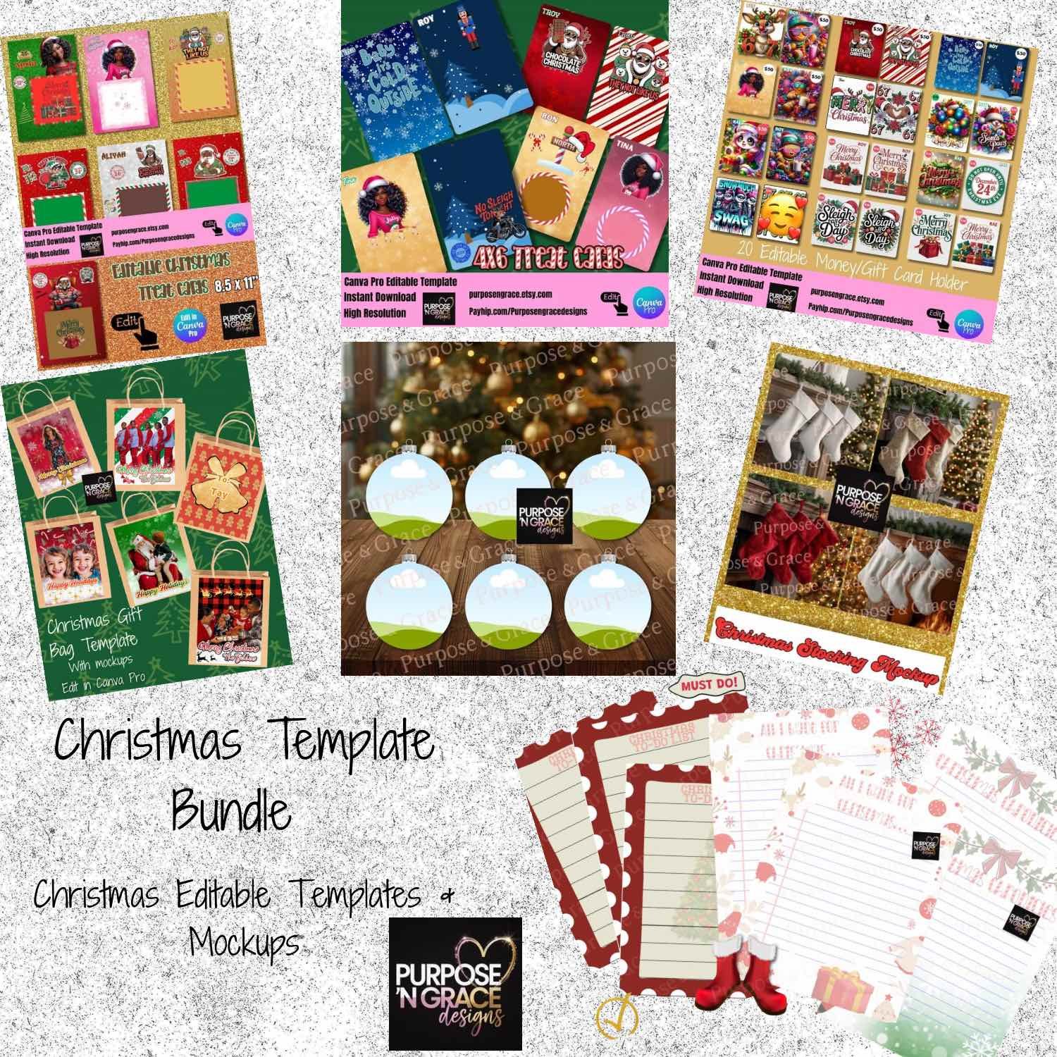 Ultimate Christmas Template Bundle - Payhip
