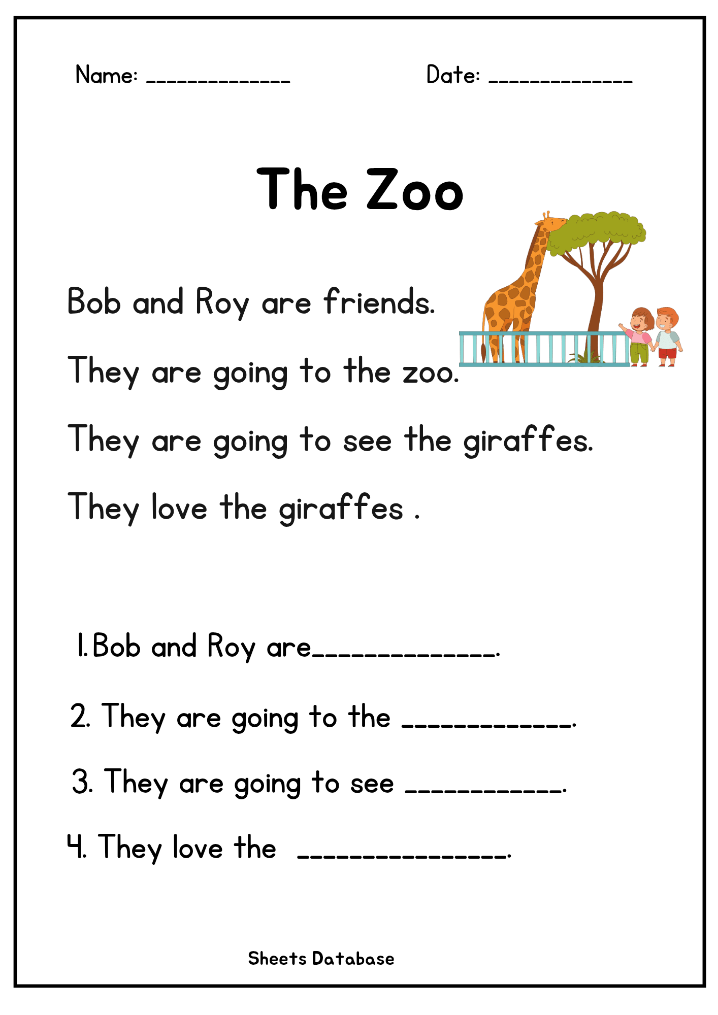 First Grade Reading Comprehension – 12 Engaging Worksheets - Payhip