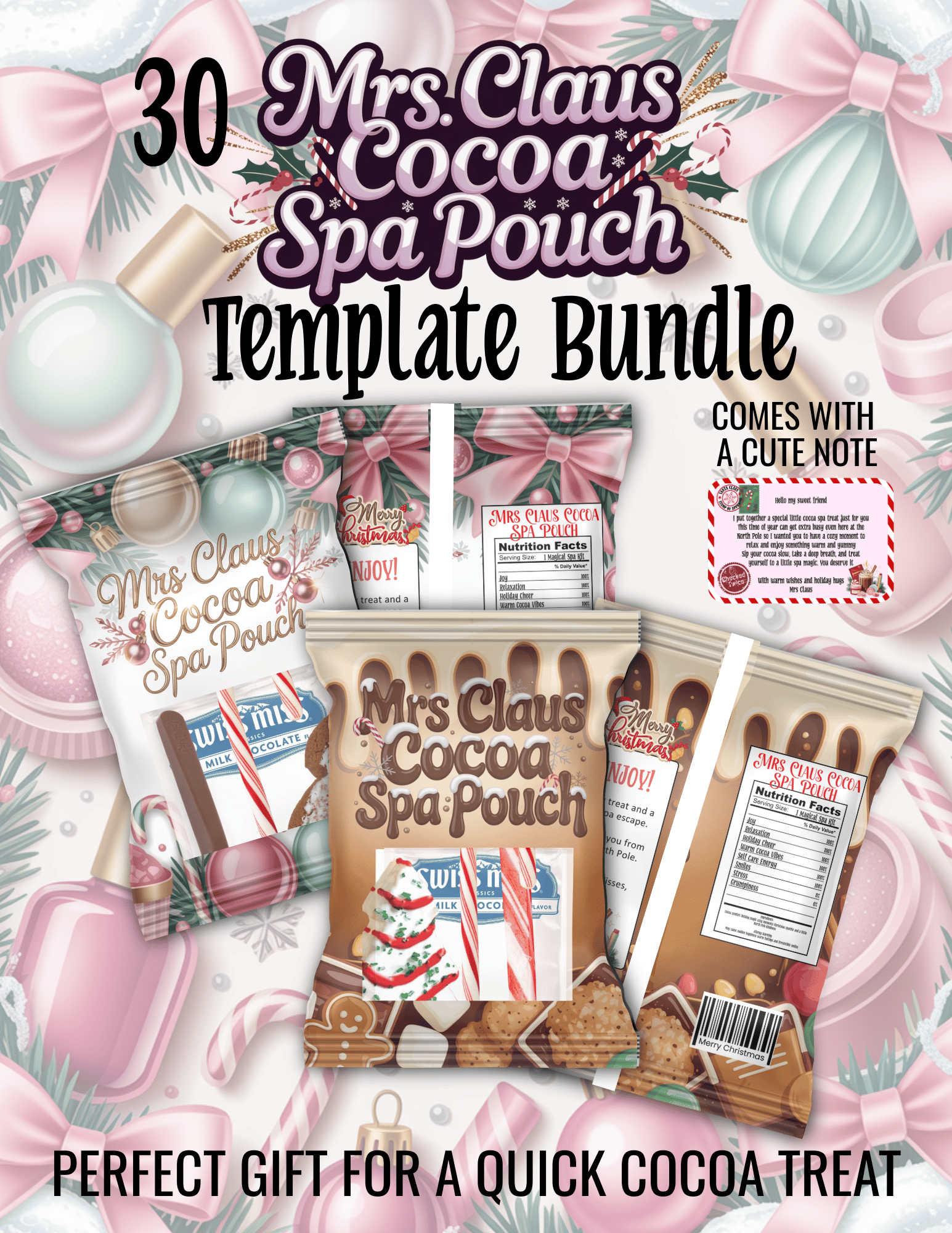 30- Mrs. Claus Cocoa Spa Pouch - Payhip