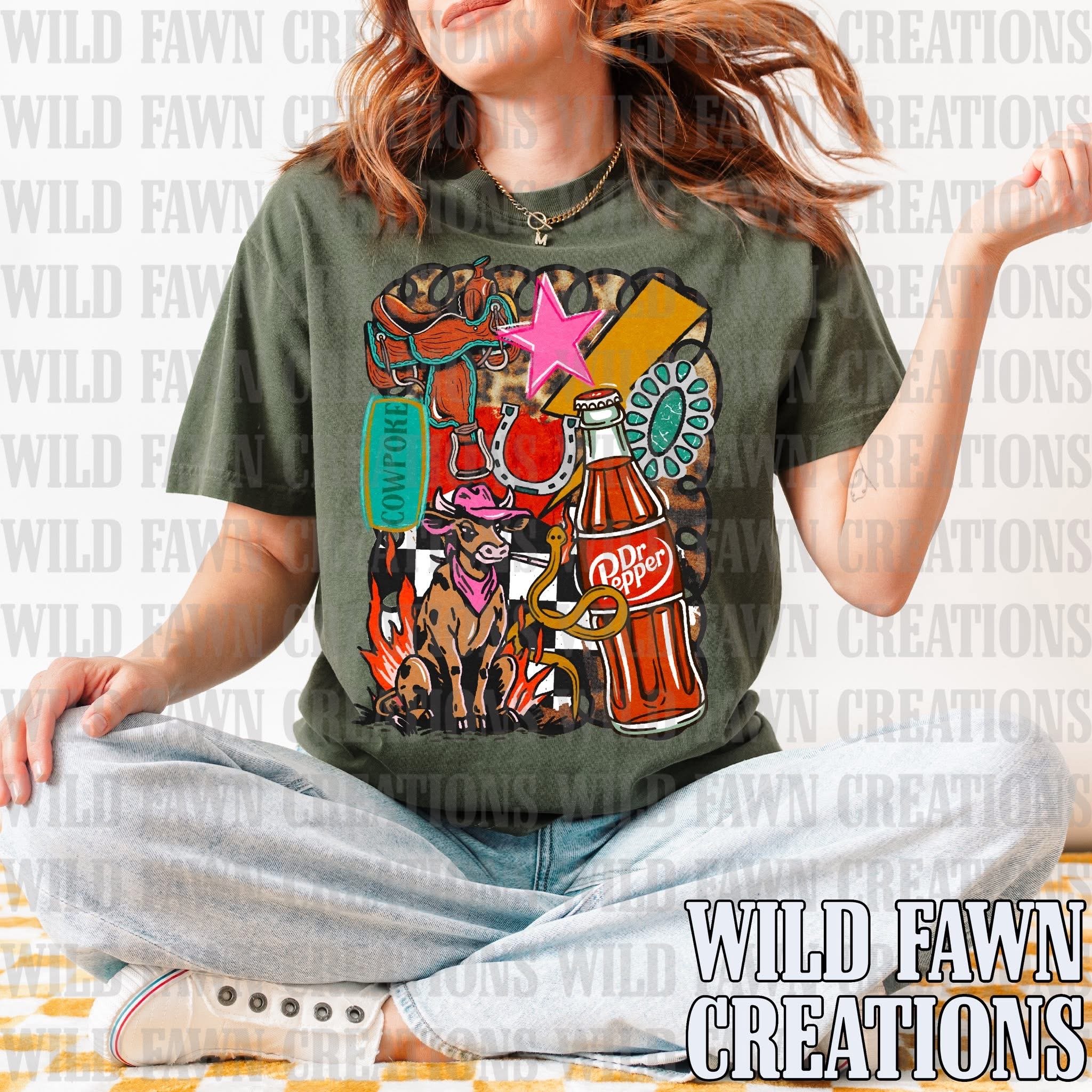 Cowpoke Tee | Western Yallternative Graphic Shirt - Payhip