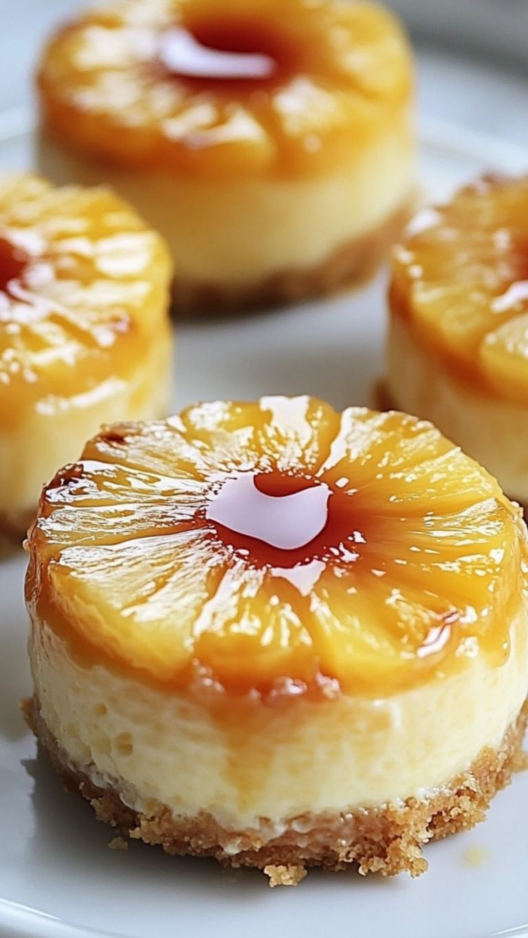 Mini Pineapple Upside Down Cheesecakes Download - Payhip