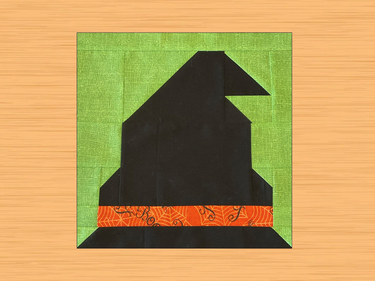 Witch Hat Quilt Block Pattern
