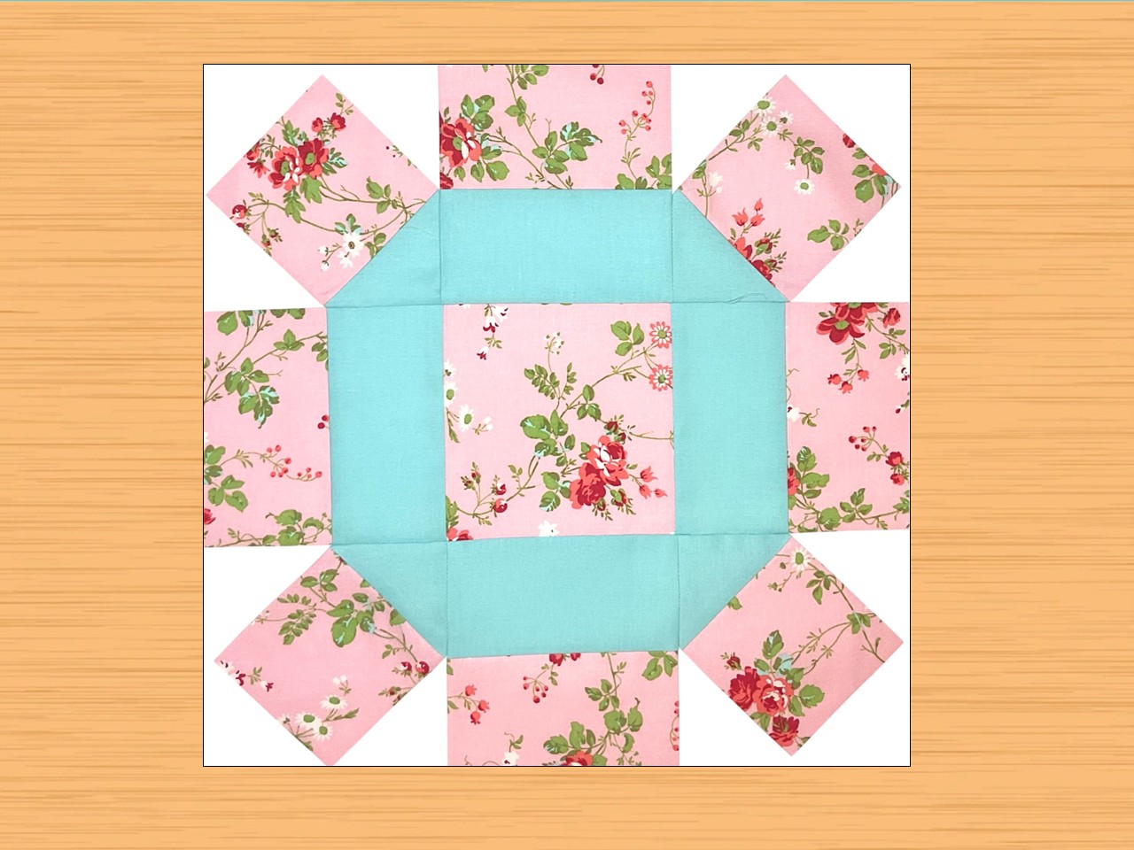 Rolling Stone Quilt Block Pattern