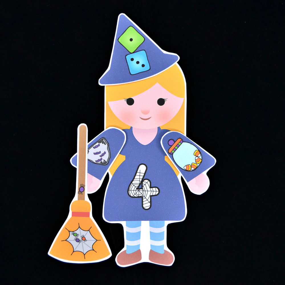 Build a Witch Number Match