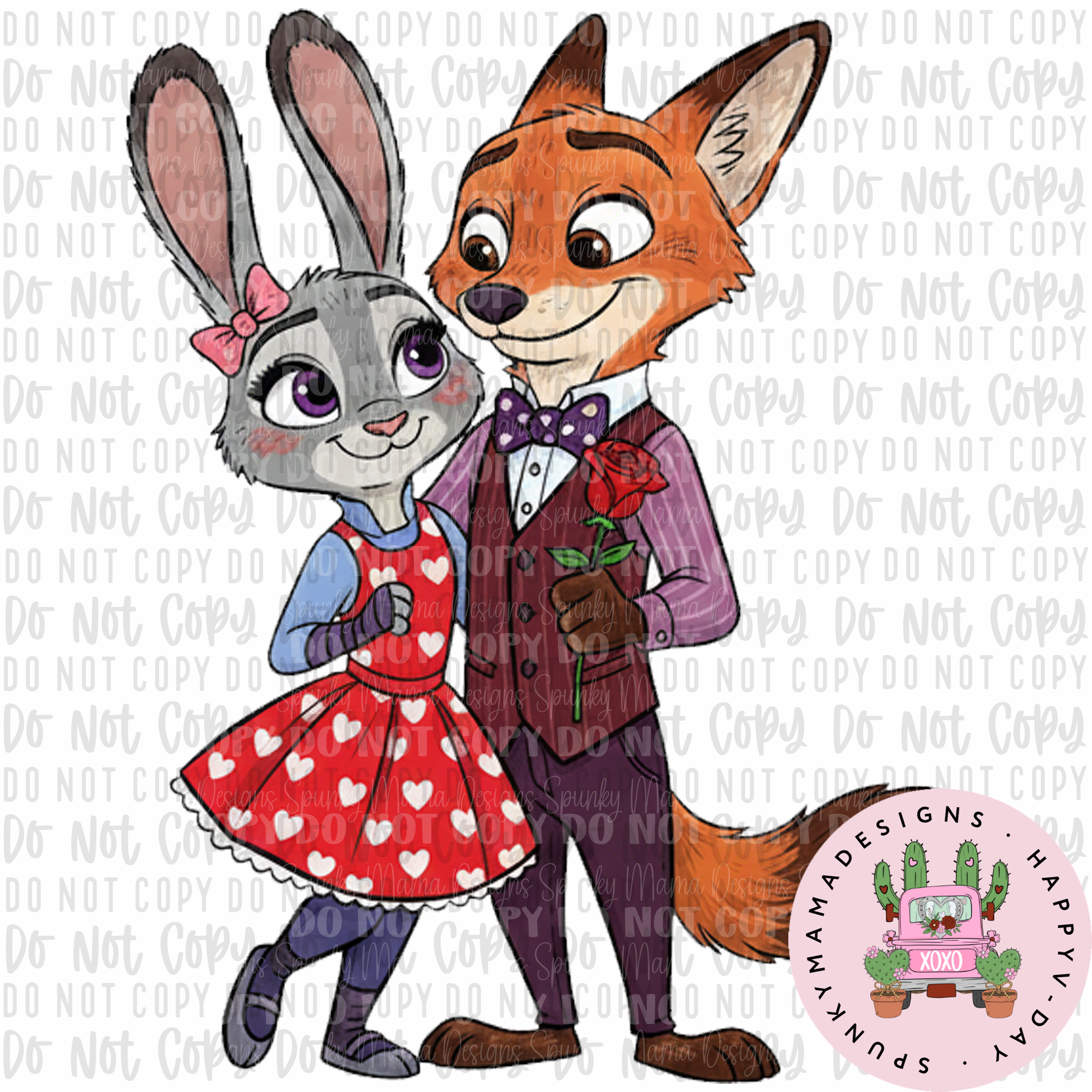 Zootopia Valentines Digital PNG Clipart - Payhip