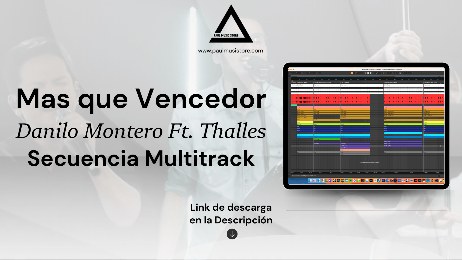 Mas que Vencedor | Danilo Montero | Multitrack