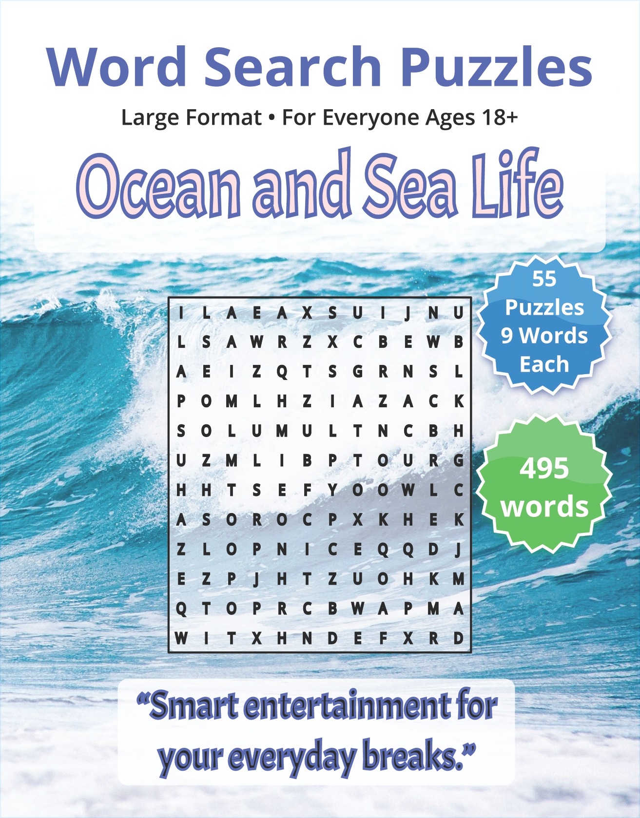 Ocean and Sea Life: Word Search Puzzles for Everyone Ages 18 - Payhip