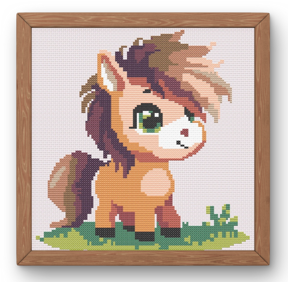 Chibi Pony Cross Stitch Pattern – Instant Download PDF - Payhip