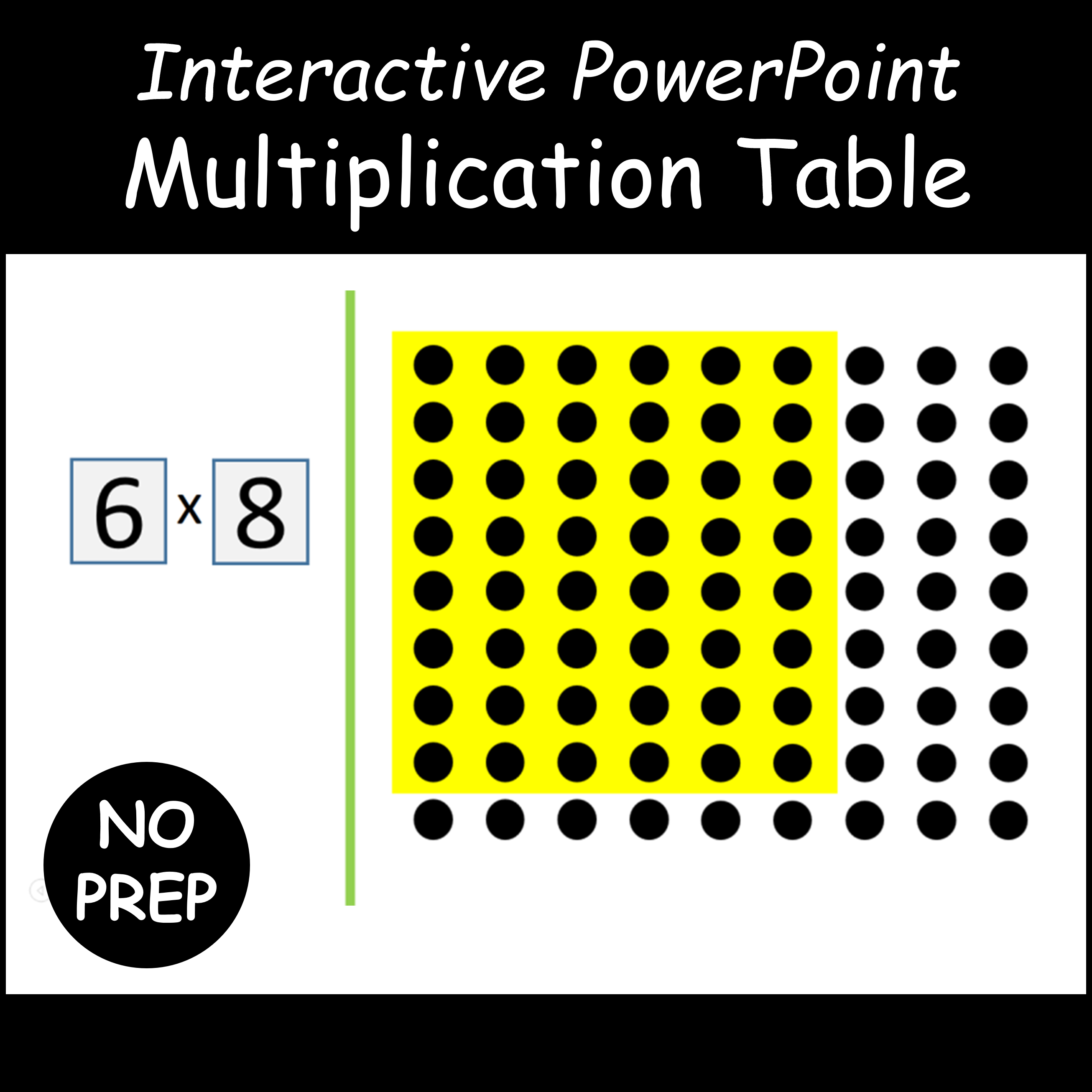 Interactive Multiplication Table PowerPoint – Visual Practice - Payhip