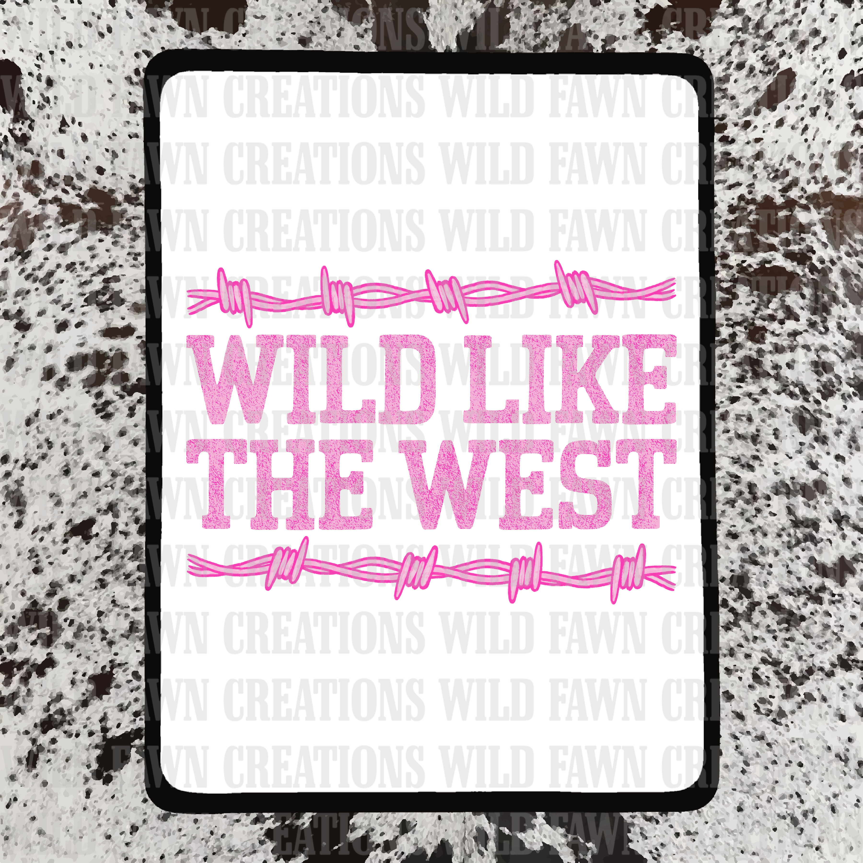 Wild Like The West PNG | Western Yallternative Sublimation & DTF Digital Download - Payhip