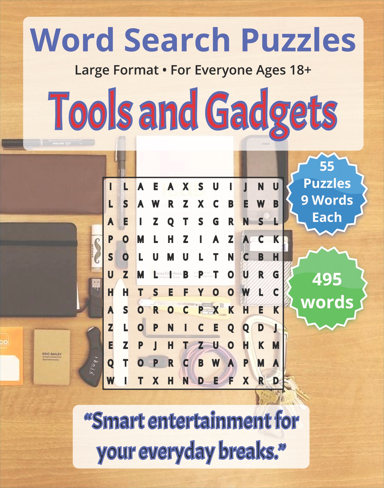 Tools and Gadgets: Word Search Puzzles for Everyone Ages 18 - Payhip