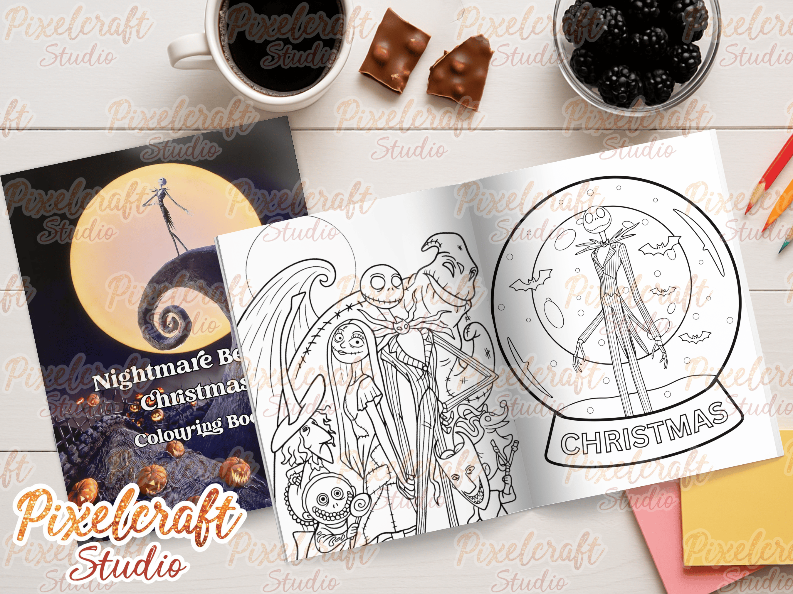 Nightmare Colouring book - Payhip