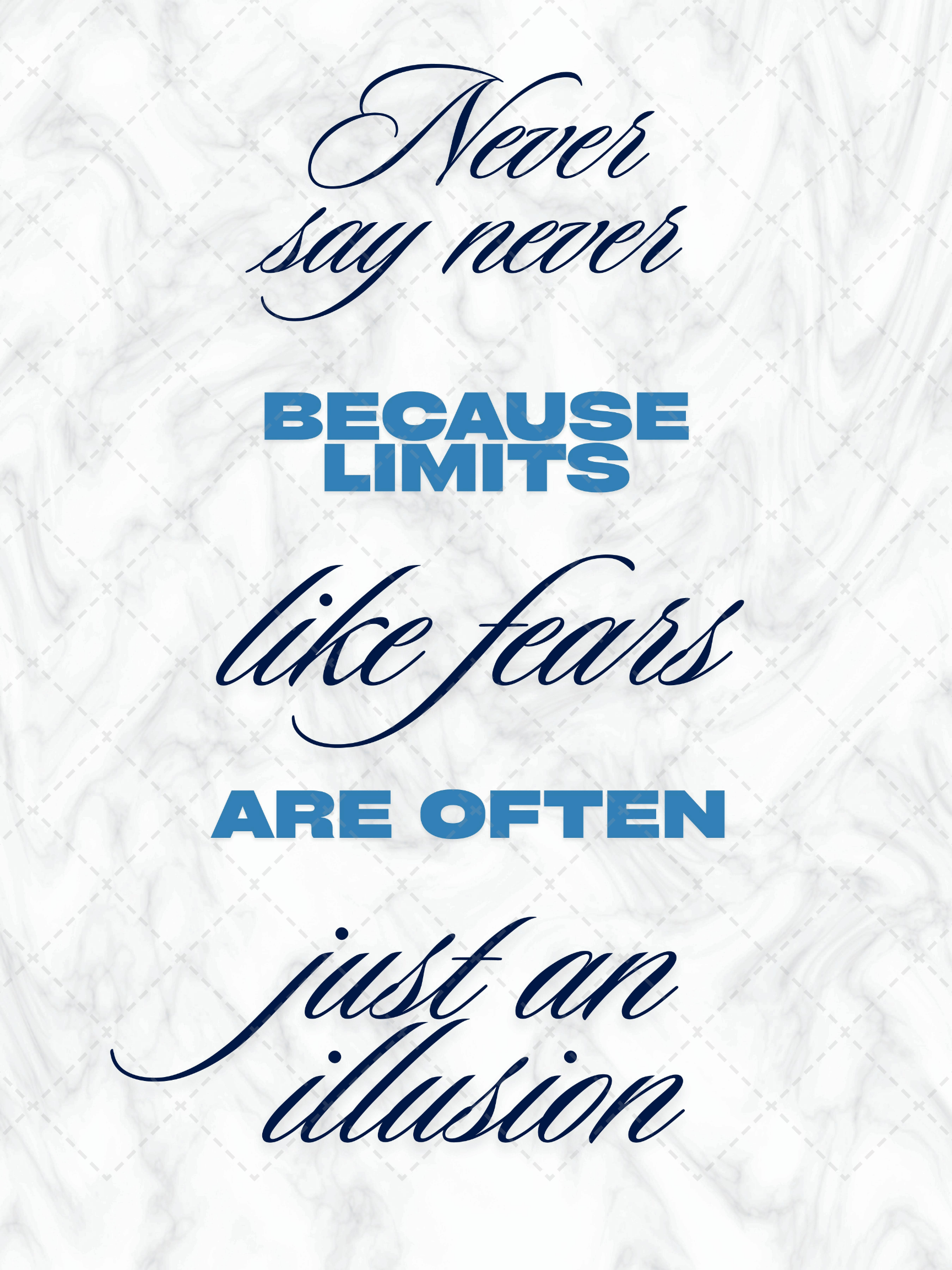 Motivational Quote Modern Script Poster - Payhip