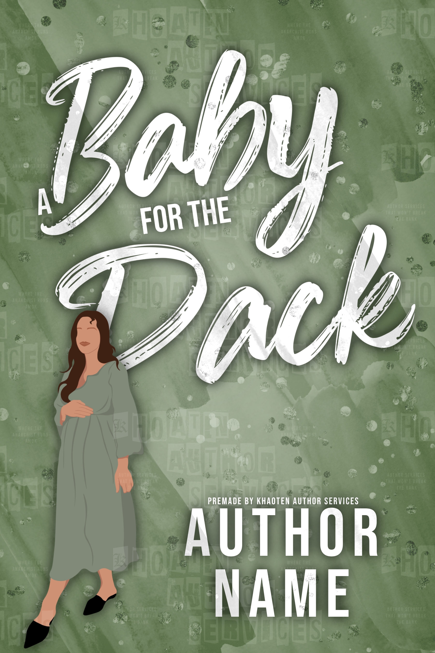 A Baby For The Pack Premade Cover Design - Payhip