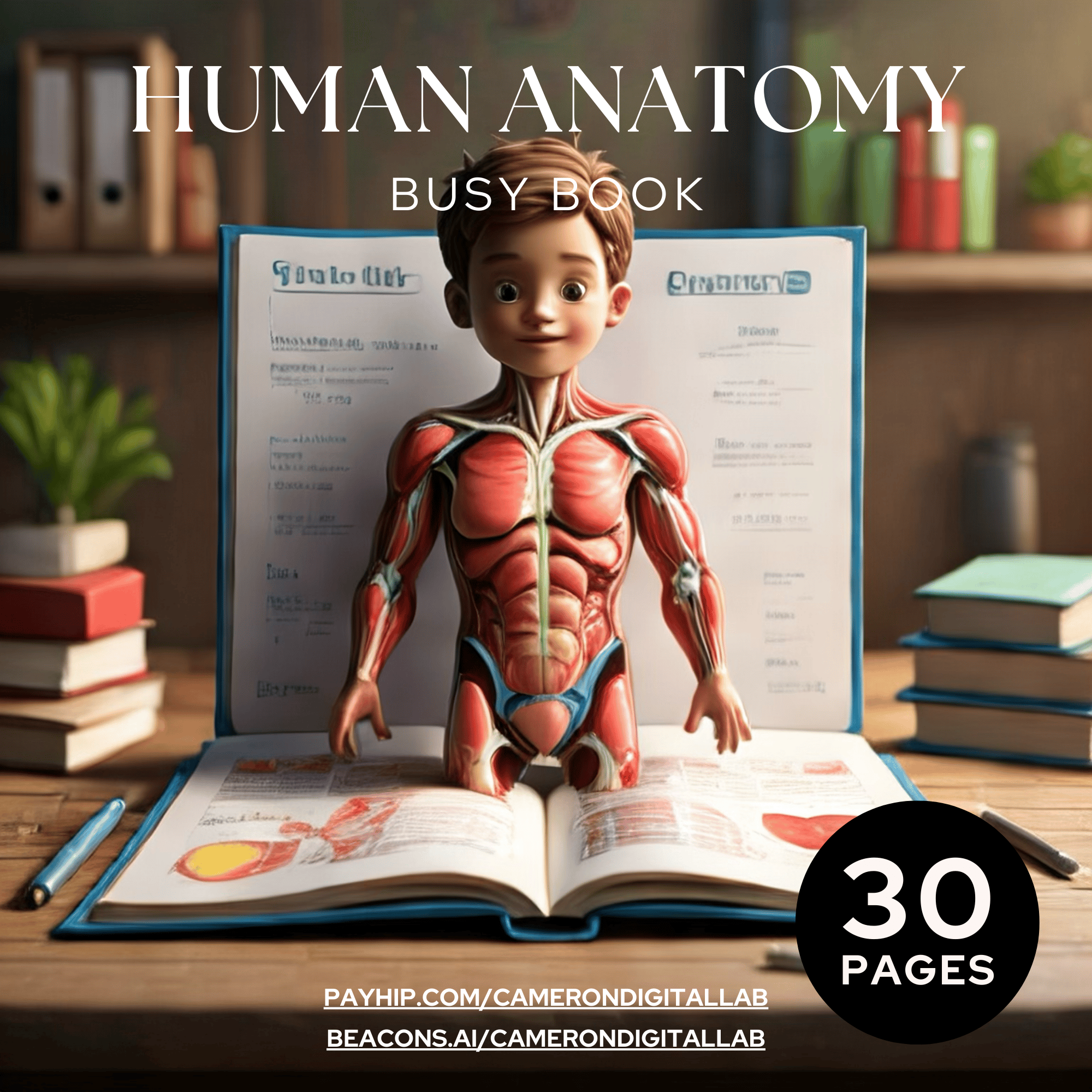 Human Anatomy - Busy Book - Payhip