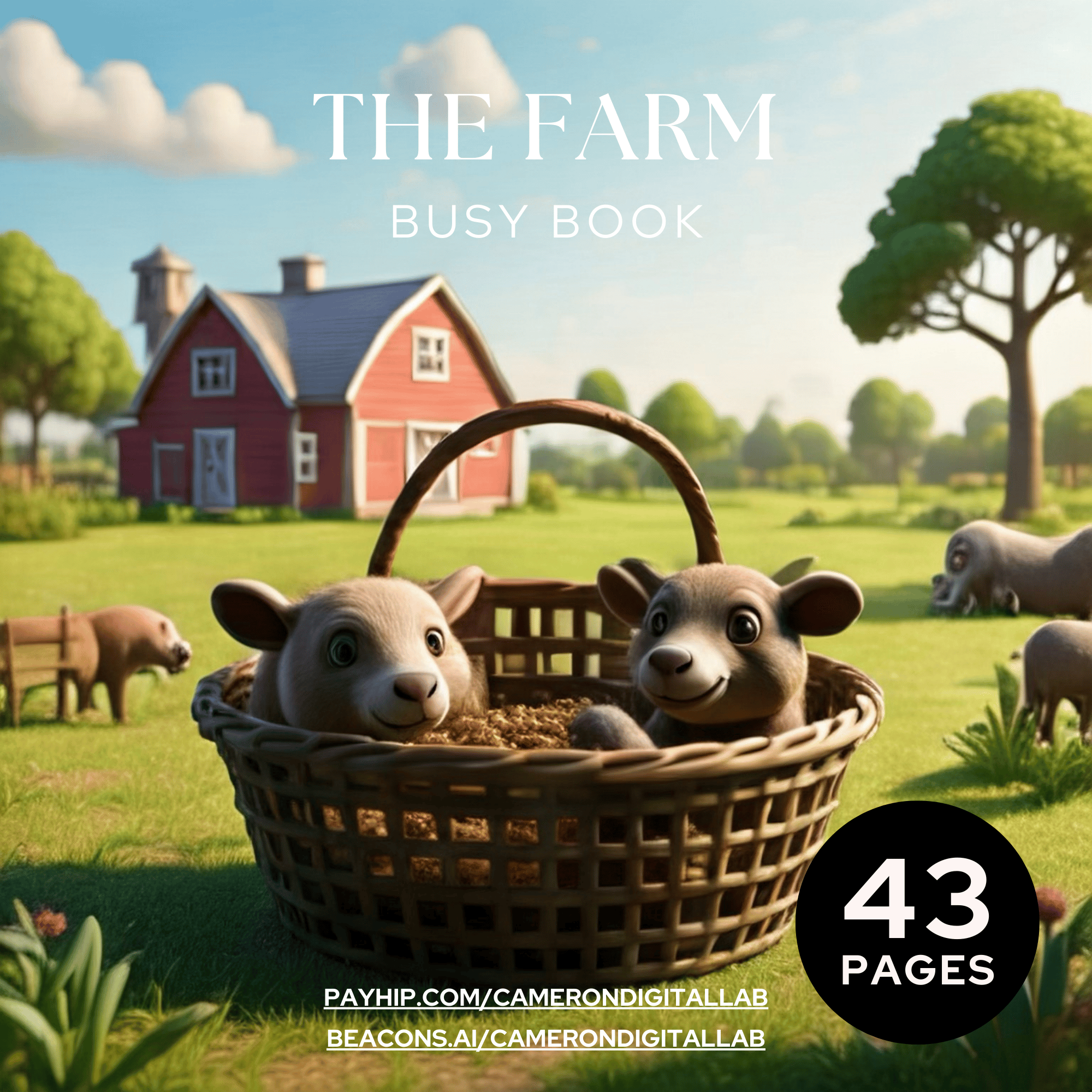 Farm - Busy Book - Payhip